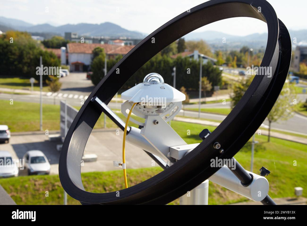 Pyranometer, solar radiation sensor, Kubik, Experimental laboratory R ...