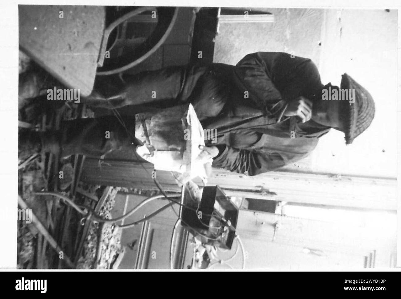 World war ii observation post Black and White Stock Photos & Images - Alamy