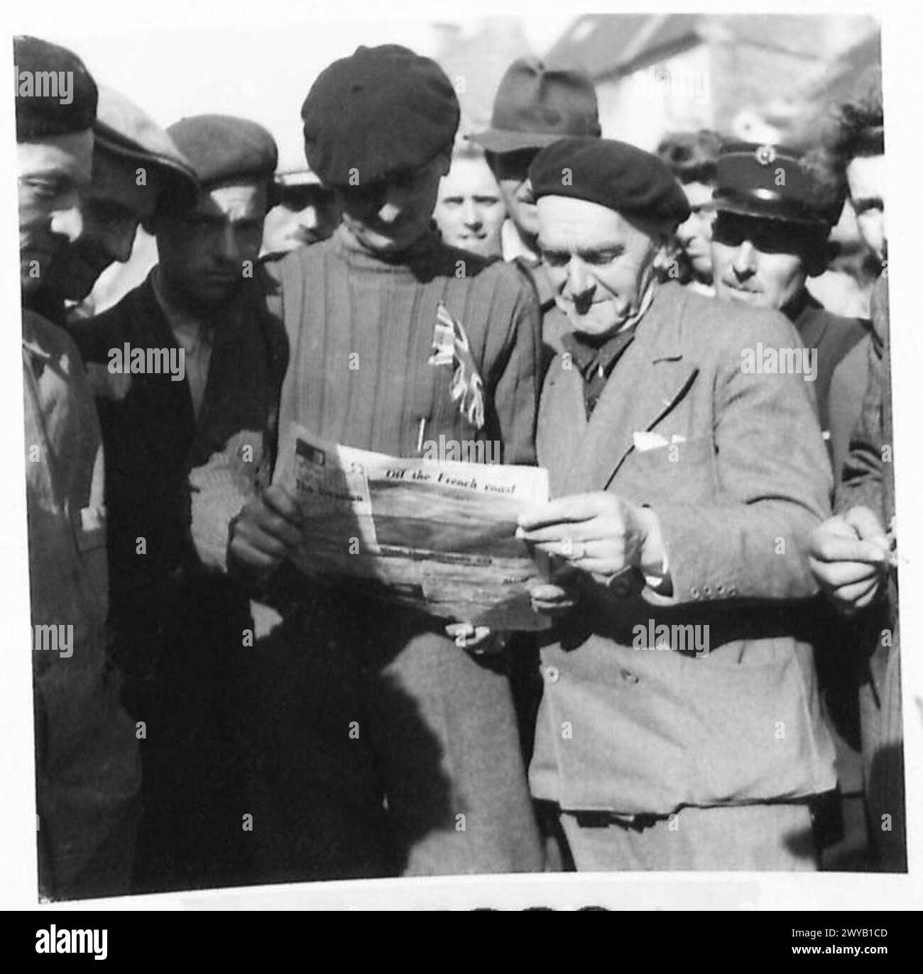 European newspapers Black and White Stock Photos & Images - Alamy