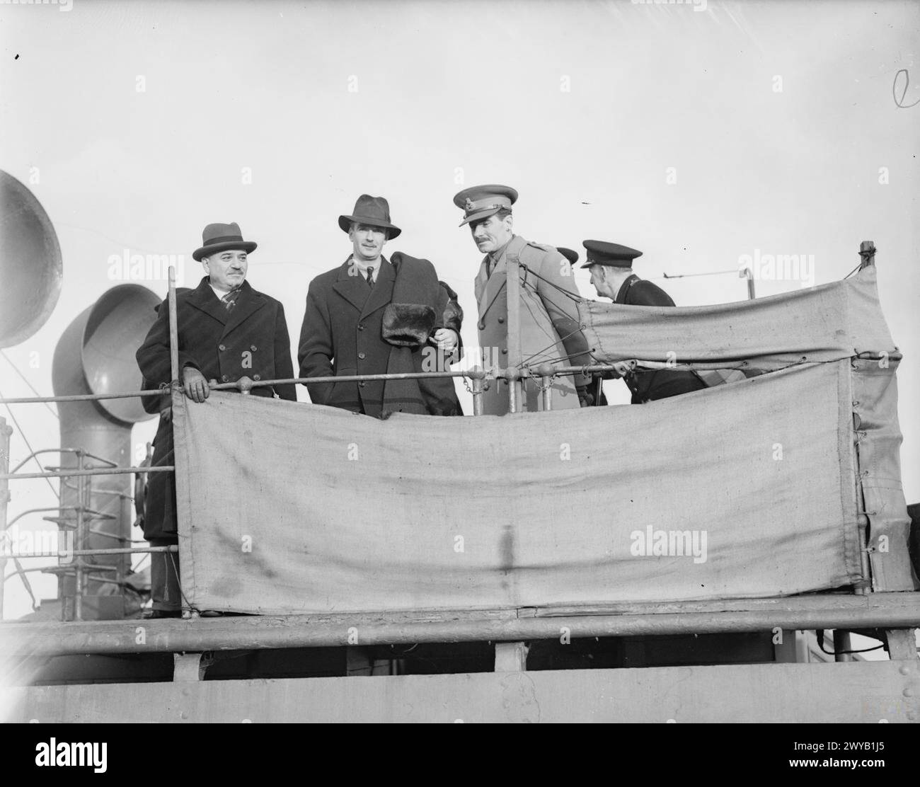 Anthony eden sir alexander cadogan hi-res stock photography and images ...