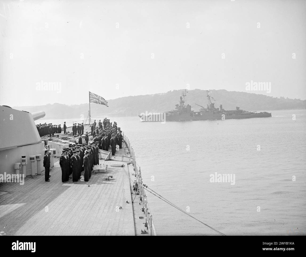 On 2 August 1945, U.S. President Harry Truman visited Great Britain for ...