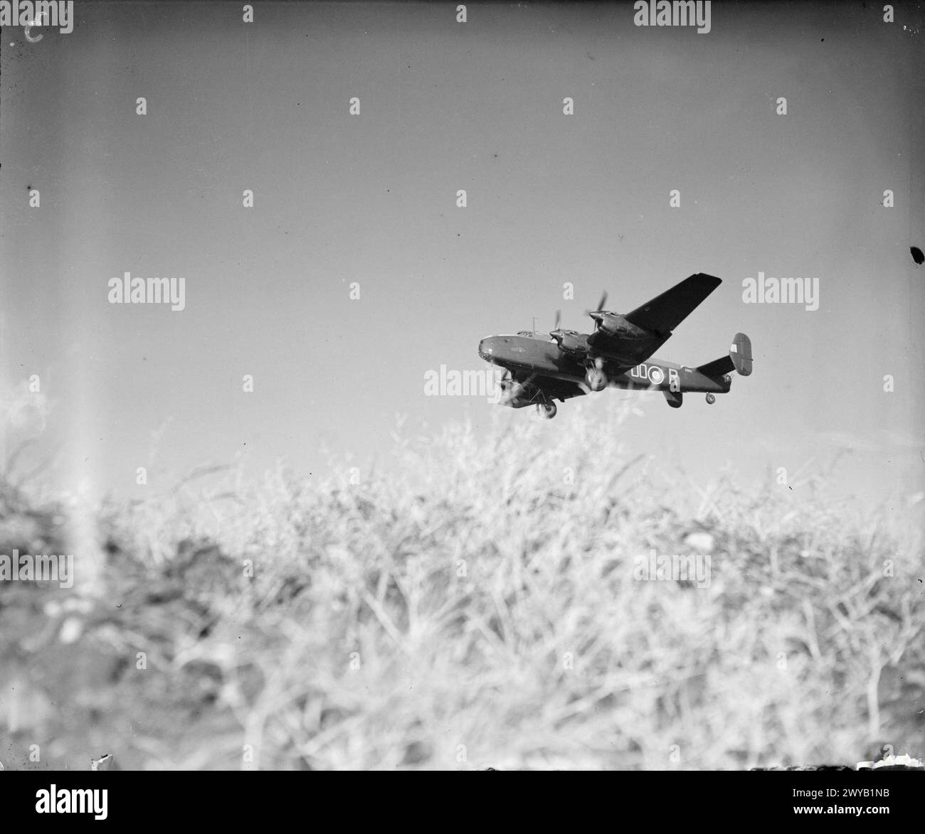 Halifax B Mark V Series 1, EB151 'OO-R', of No. 1663 Heavy Conversion Unit based at Rufforth ...