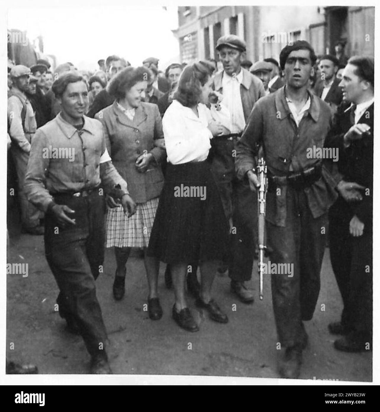 French collaborators Black and White Stock Photos & Images - Alamy