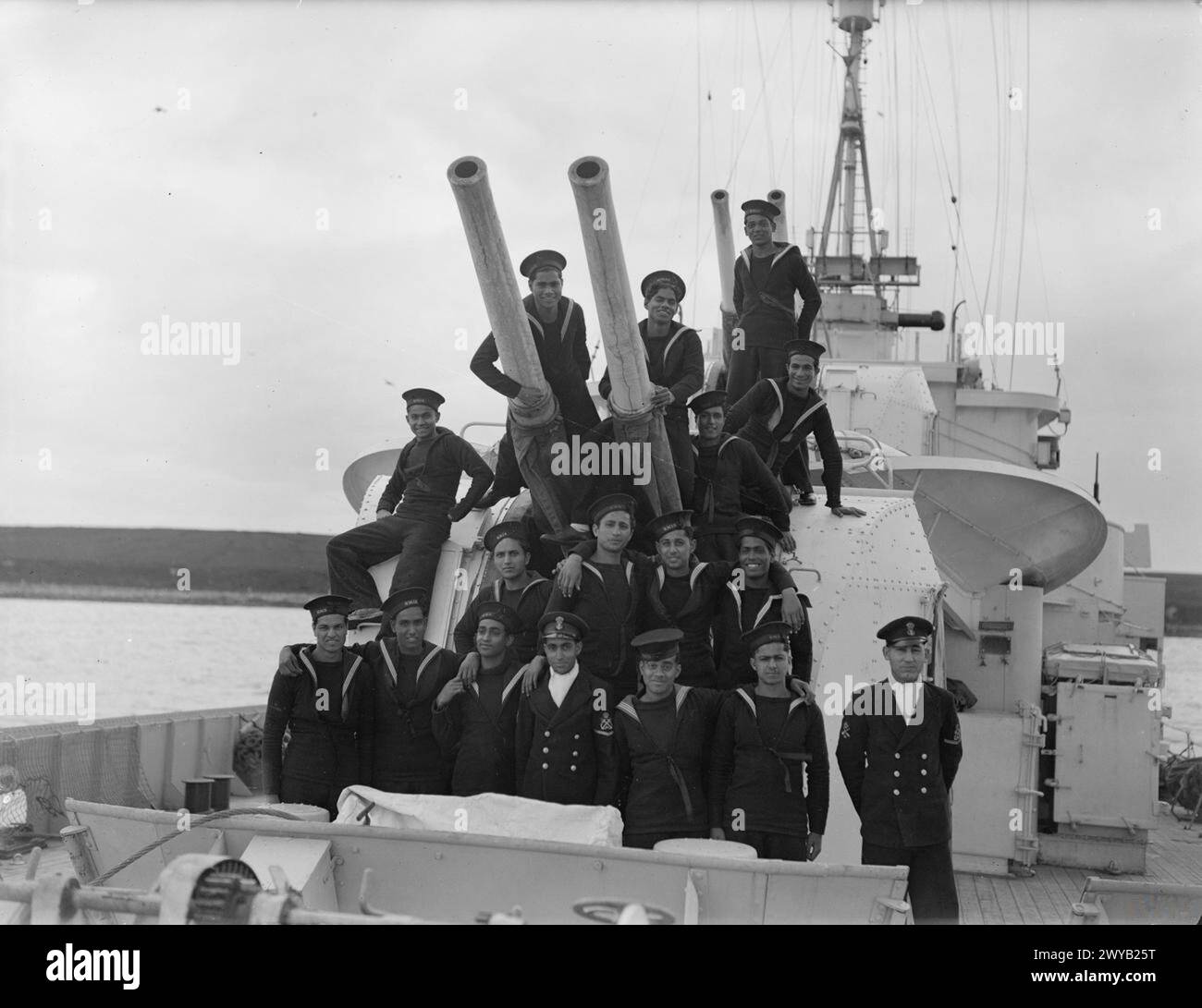 HMIS NARBADA, A SLOOP OF THE INDIAN NAVY. 12 JUNE 1943, SCAPA FLOW ...