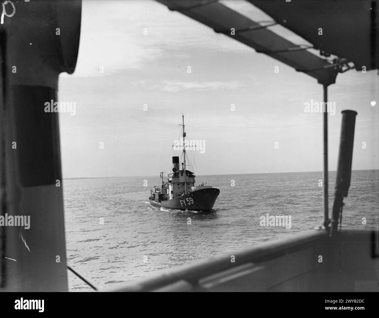 THE CEYLON RNVR ON WAR SERVICE. 1942, ON BOARD THE AUXILIARY PATROL ...