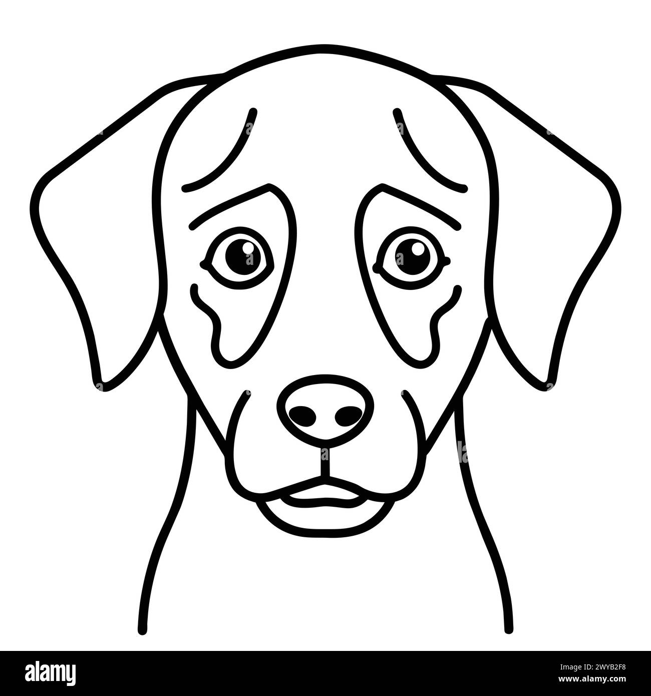 Dog with bone clip art hi-res stock photography and images - Alamy