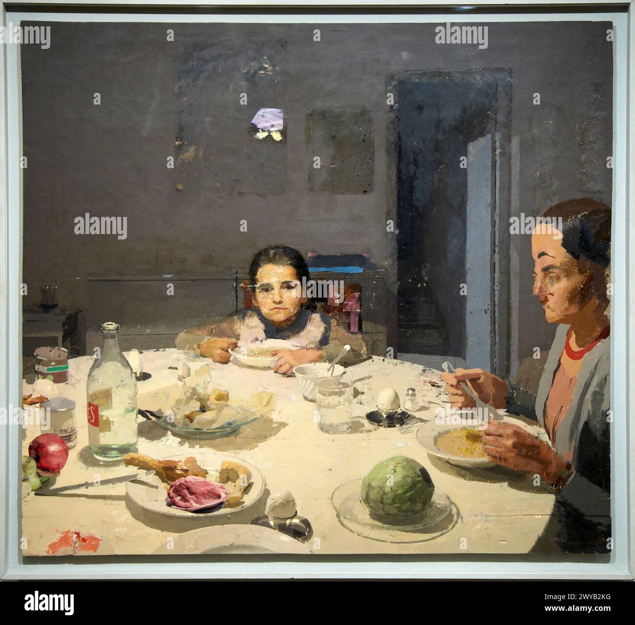 "The Dinner", 1971-1980, Antonio Lopez, Retrospective Exhibition of the ...