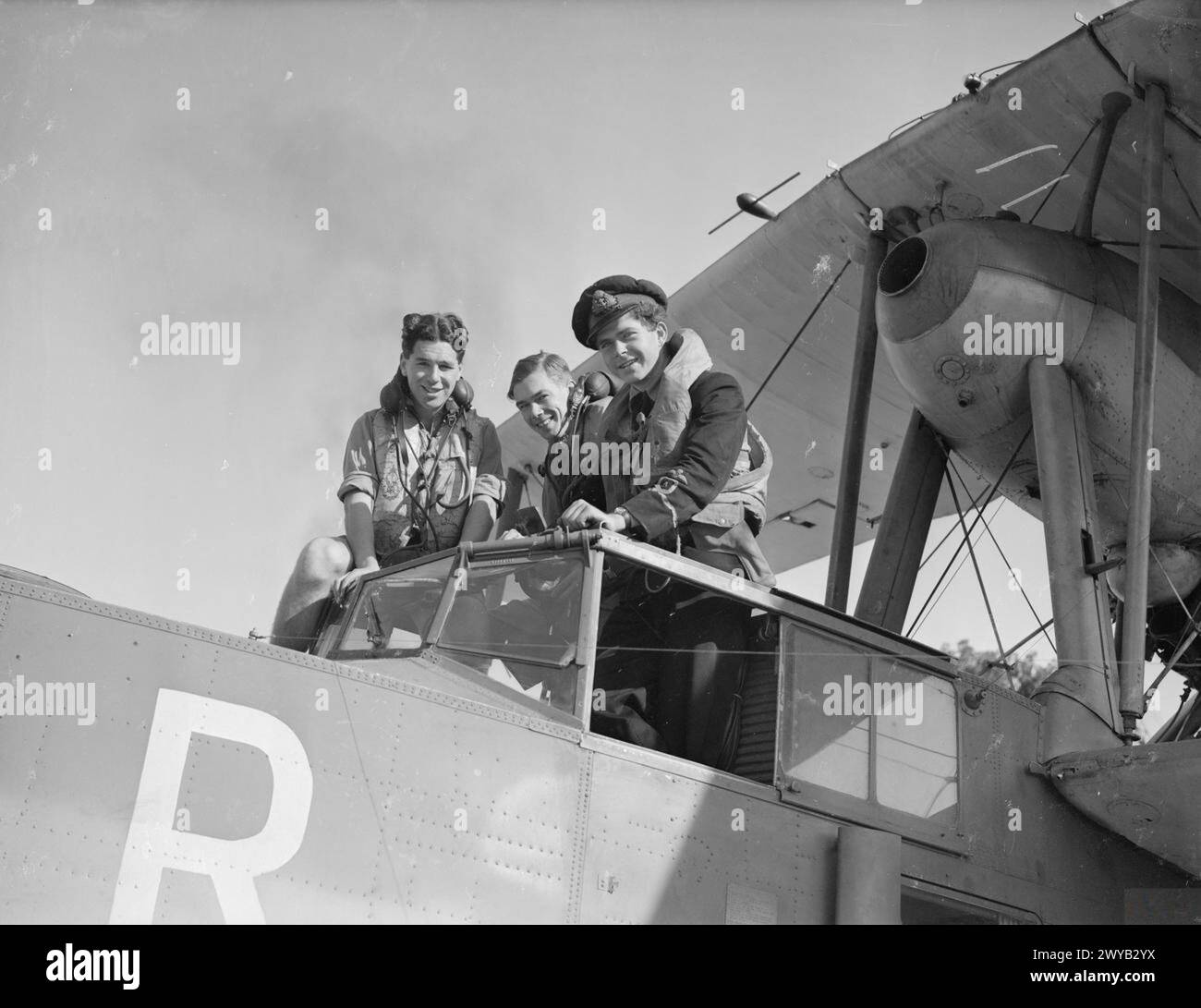 FLEET AIR ARM SUPERMARINE WALRUS AND ALBACORE COMBINE TO "KILL" A U ...