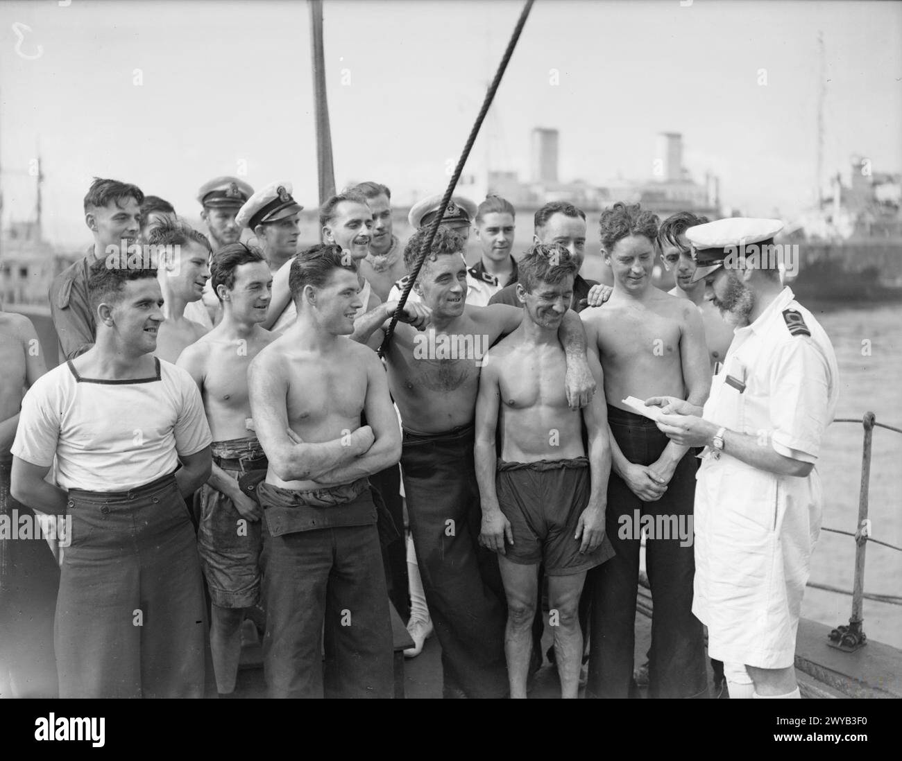 ACTION OF HM TRAWLER LADY SHIRLEY WITH GERMAN U-BOAT. OCTOBER 1941, ON ...