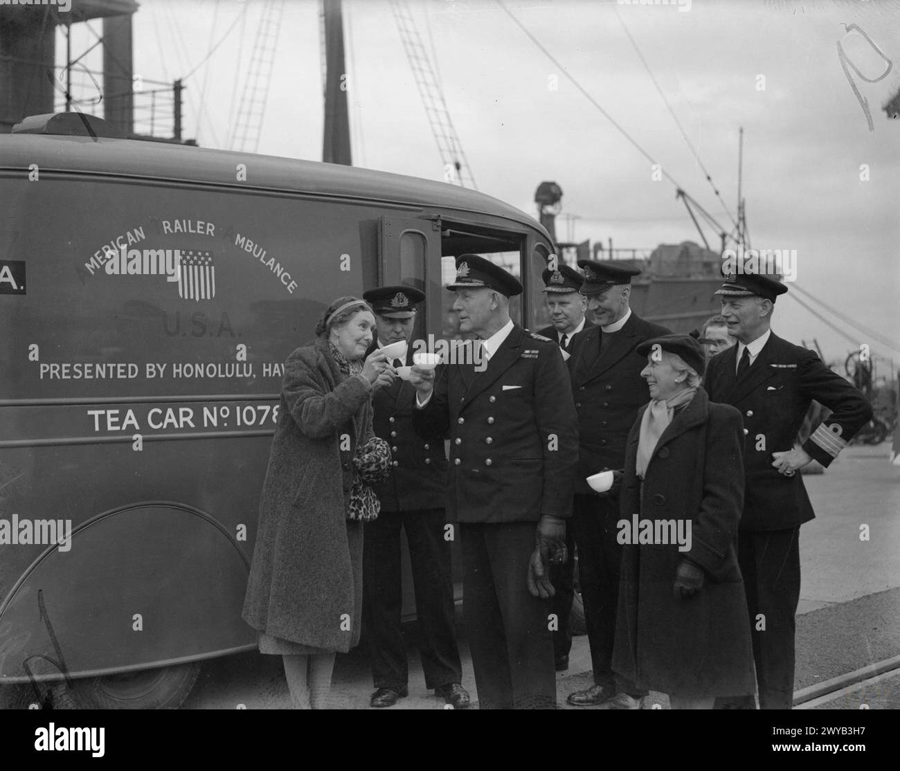 American admiral benson hi-res stock photography and images - Alamy