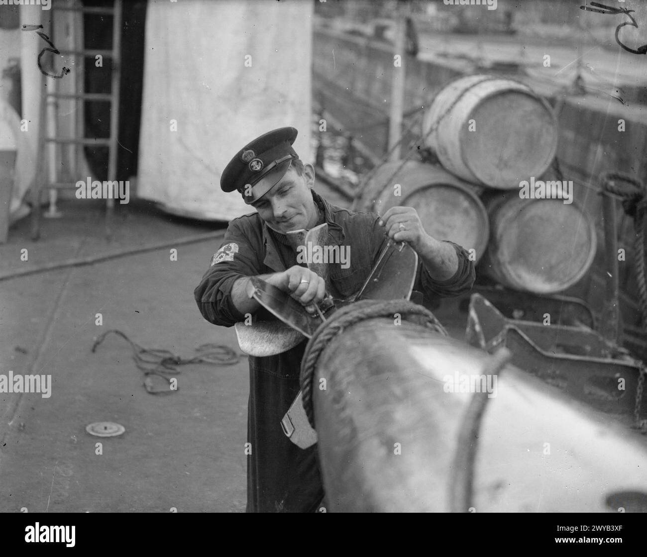 On 28-29 October 1941, aboard an ex-American destroyer at Rosyth, a ...