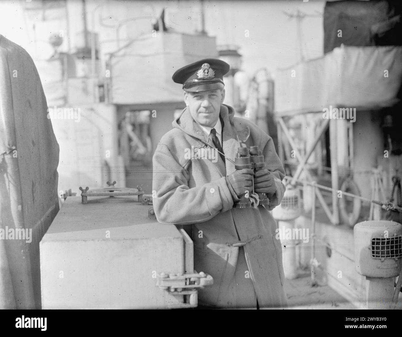 HMS SHELDRAKE, THE RNVR SHIP. 19 AND 20 MARCH 1944, HARWICH. THE ...