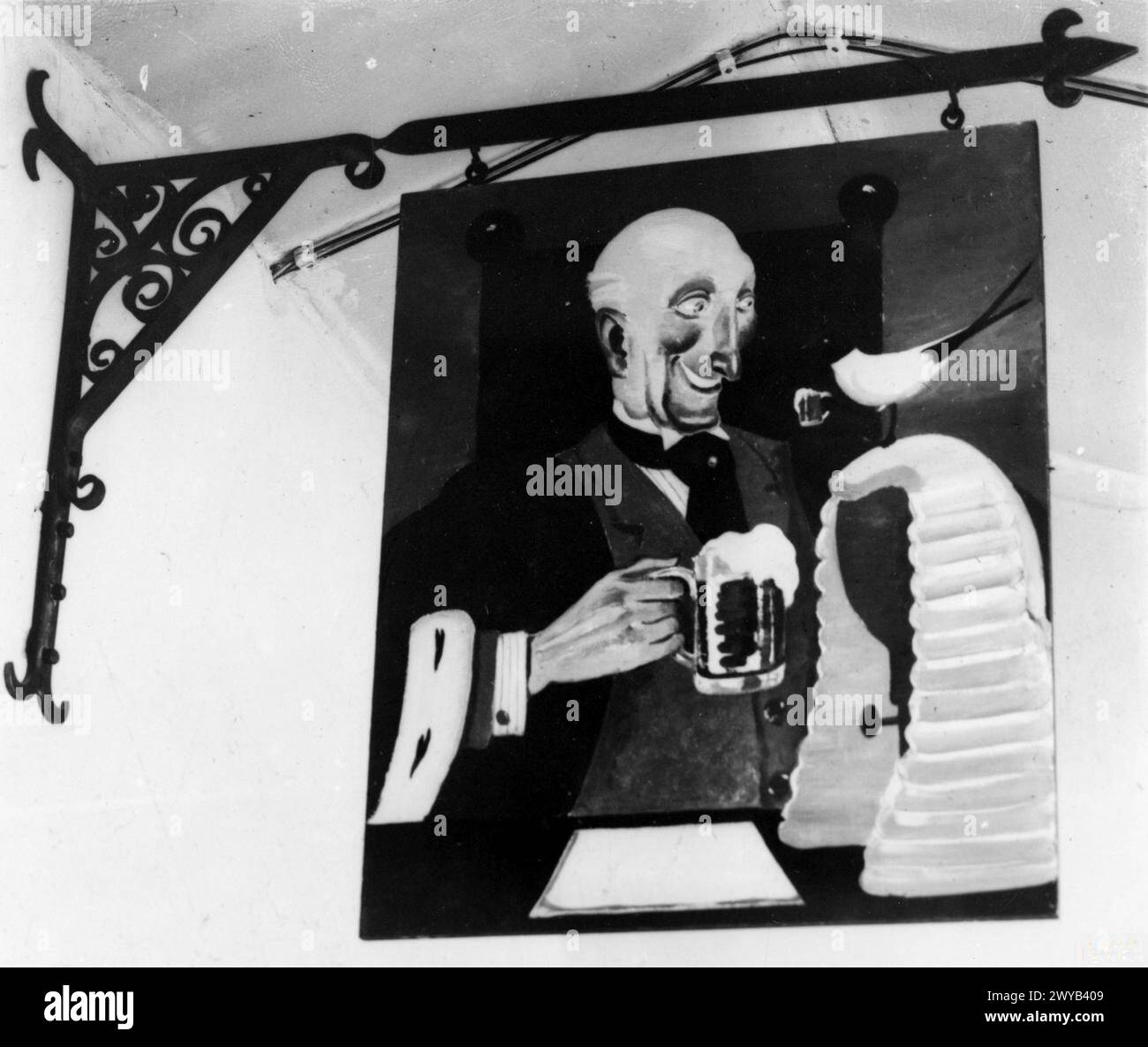 On 4 July 1944, HMS Blackcap's wardroom bar displayed a reproduction of ...