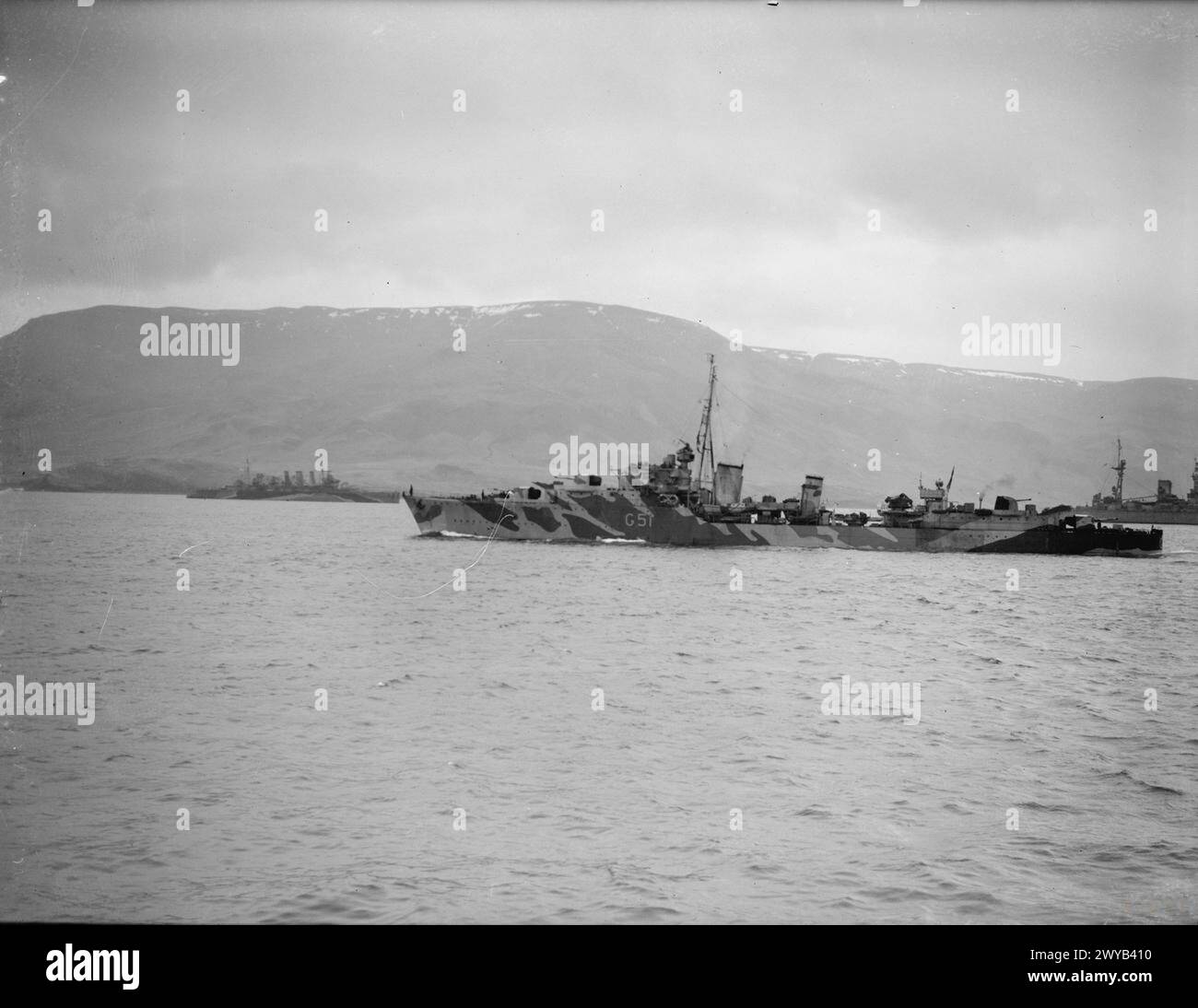 Hms victorious aircraft carrier 1941 hi-res stock photography and ...
