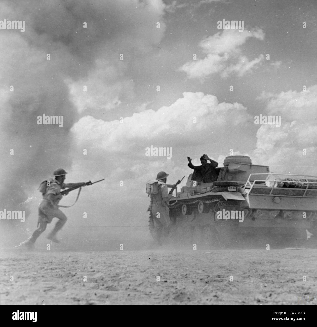 During the North African campaign 1940–1943, a member of a disabled ...