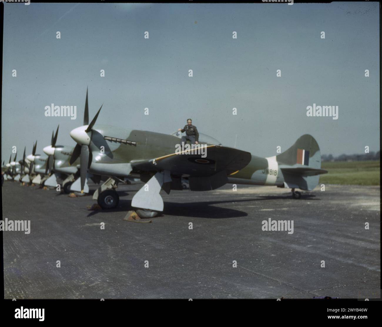 AIRCRAFT IN ROYAL AIR FORCE SERVICE, 1939-1945: HAWKER TEMPEST ...