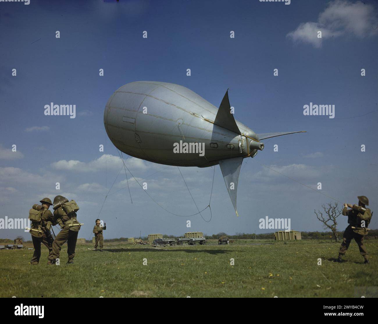 Barrage balloon d day hi-res stock photography and images - Alamy