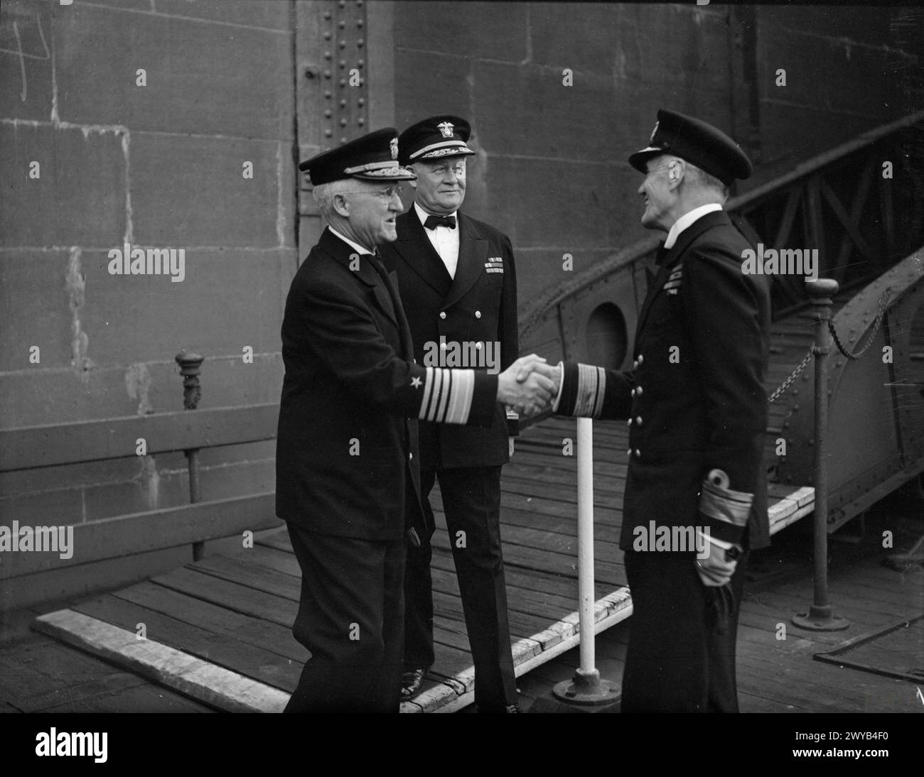 Winston churchill us naval hi-res stock photography and images - Alamy