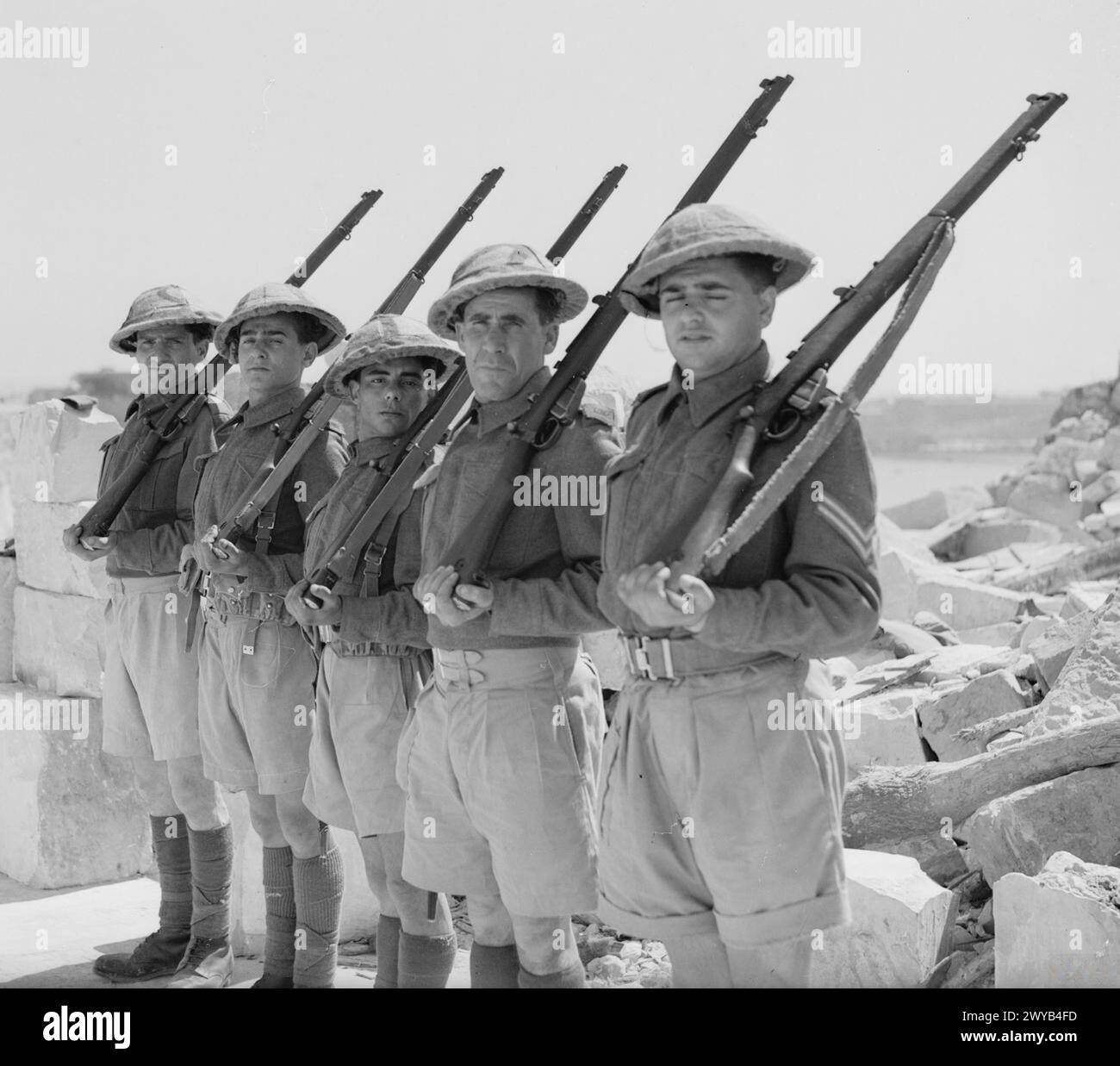 MALTESE NAVAL RATINGS ON WAR SERVICE IN THE GEORGE CROSS ISLAND. JUNE ...