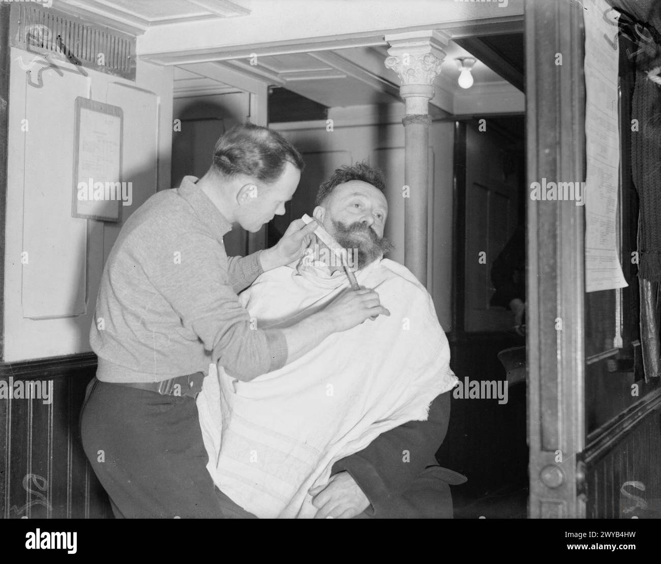 Royal beard shaving hi-res stock photography and images - Alamy