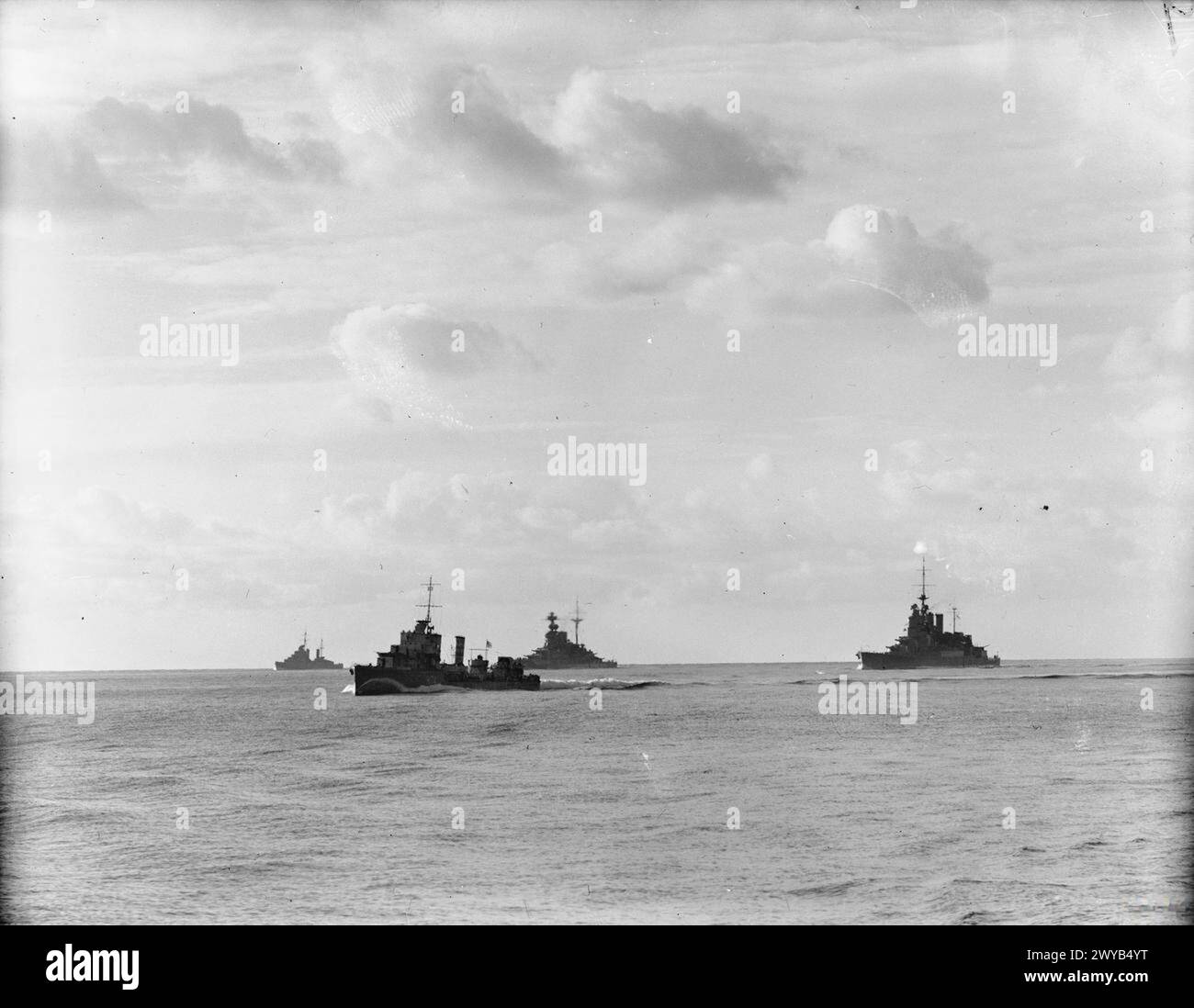 NAVAL FORCES COVERING THE PASSAGE OF CONVOYS THROUGH THE MEDITERRANEAN ...