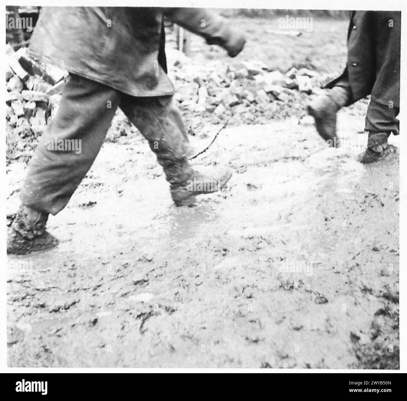 Military conditions in the region Black and White Stock Photos & Images ...