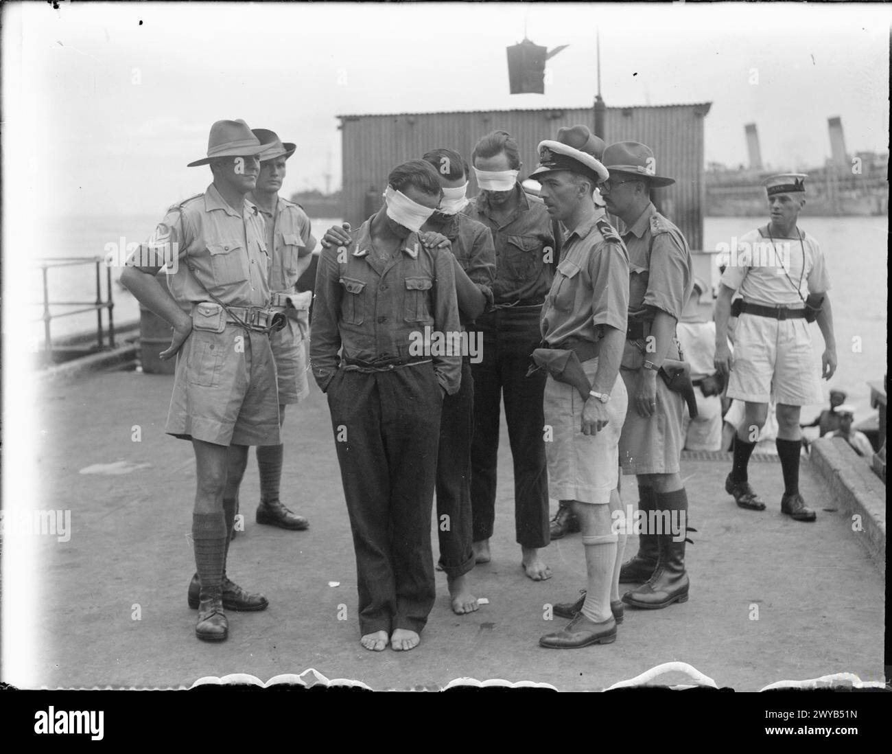 THE ROYAL NAVY DURING THE SECOND WORLD WAR - German navy prisoners ...