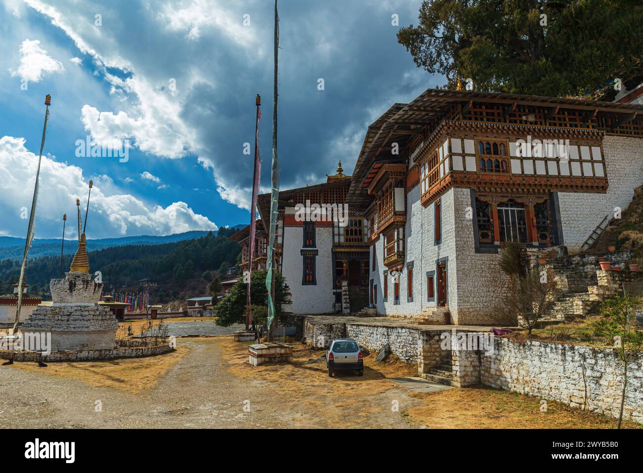 Kurjey Lhakhang monastery is the final resting place of the remains of ...