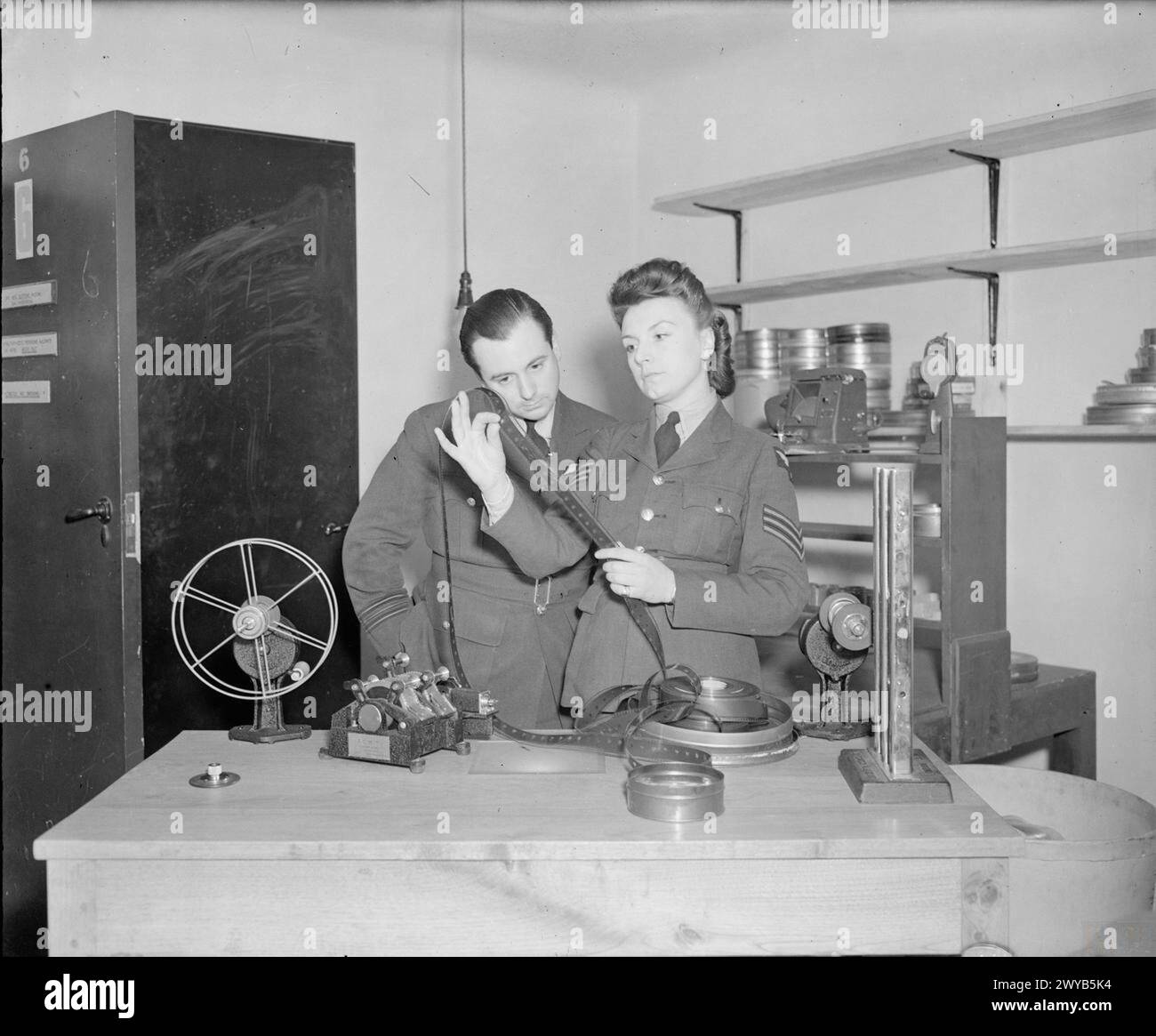 ROYAL AIR FORCE FILM PRODUCTION UNITS, 1941-1945. - Sergeant Barrie ...