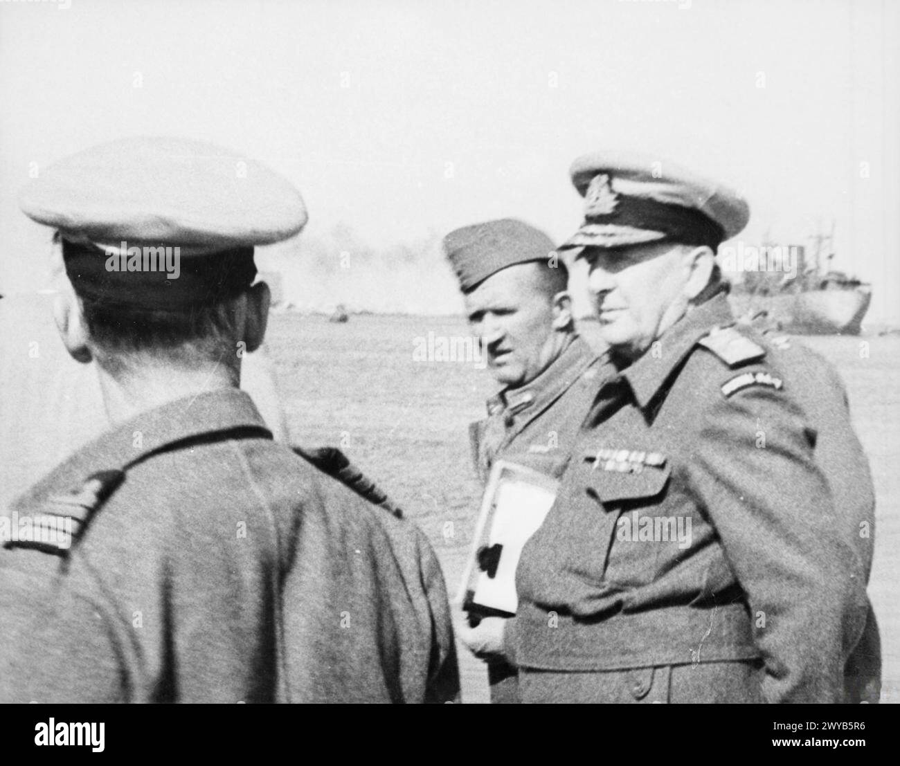 Admiral Sir Henry Harwood, Commander-in-Chief Levant and Red Sea ...