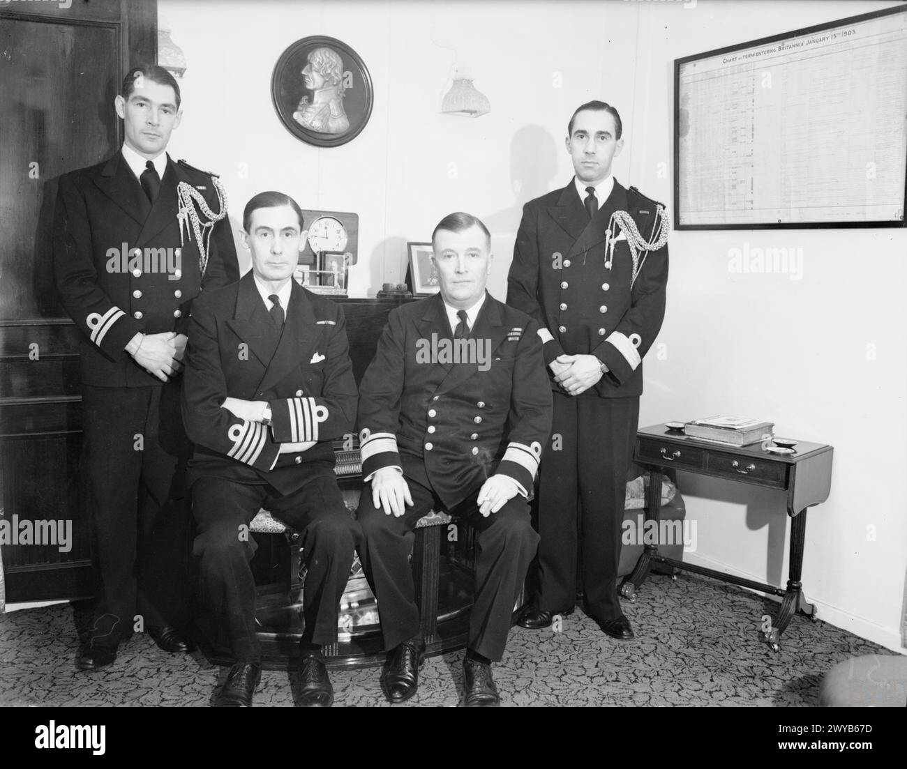 MINELAYING. 1942, AT KYLE LOCHALSH. - Rear Admiral R L Burnett, OBE ...