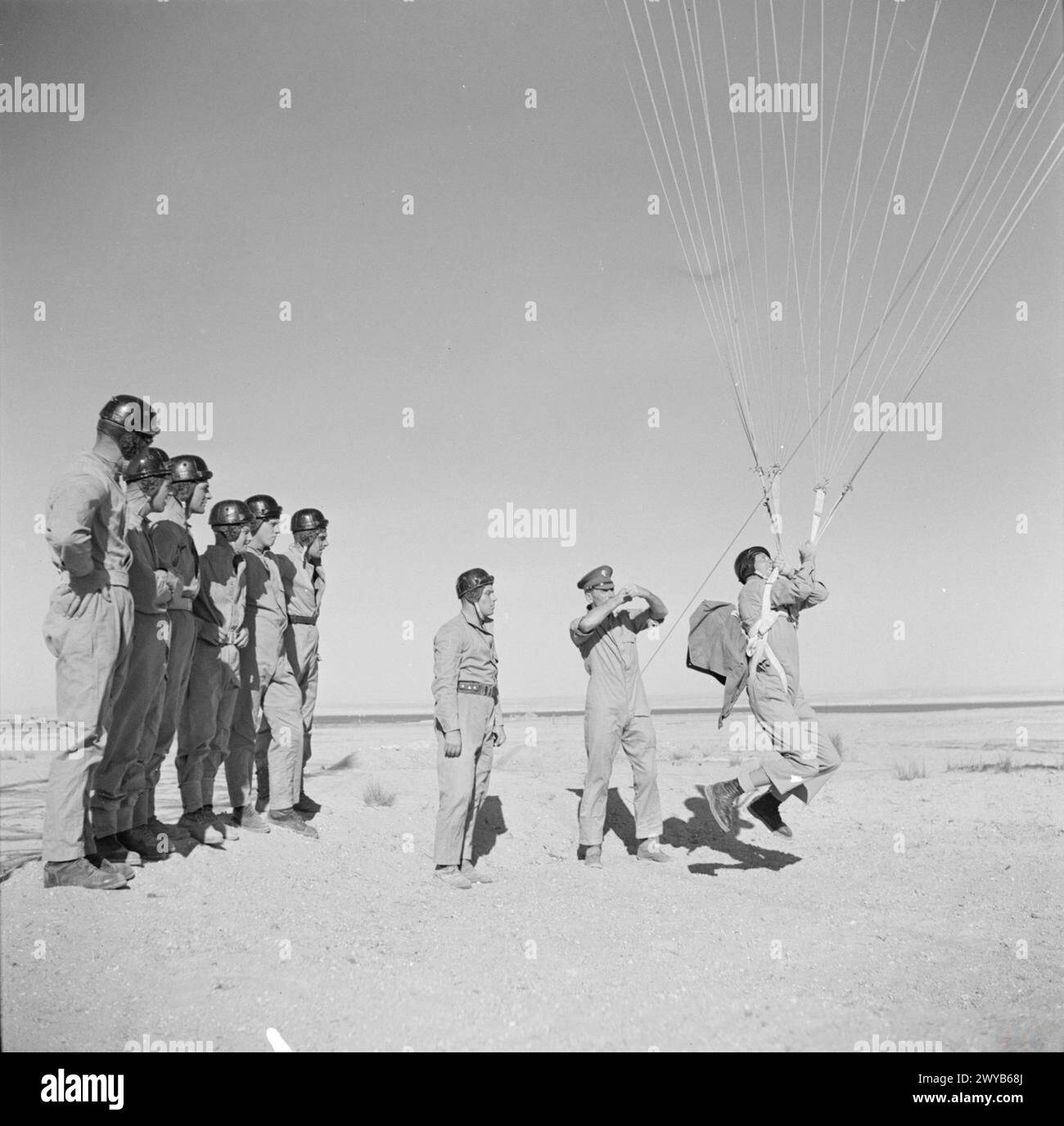 PICTURES OF THE SPECIAL AIR SERVICE: PARATROOPS IN TRAINING - the ...