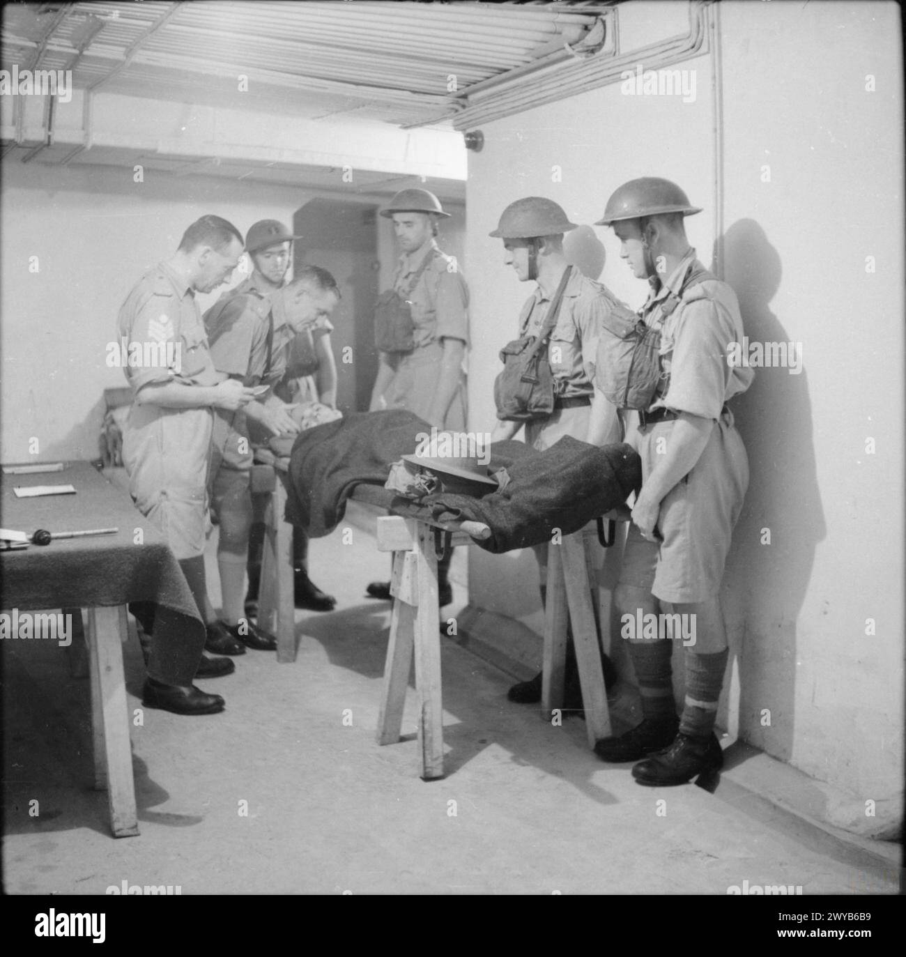 In Gibraltar in October 1941, a British Army medical officer examined a ...