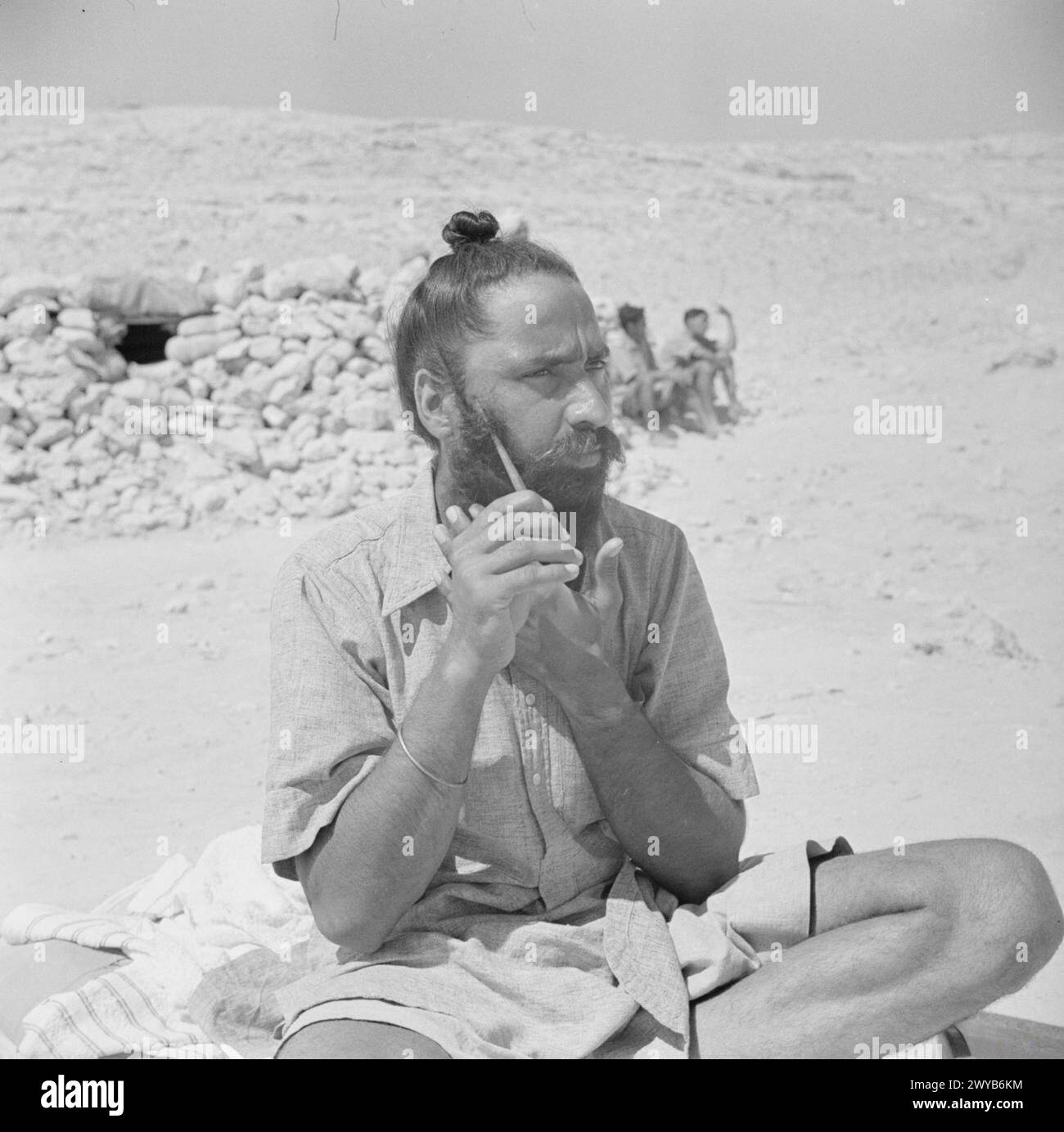 WITH THE SIKHS IN THE WESTERN DESERT - WITH THE SIKHS IN THE WESTERN ...