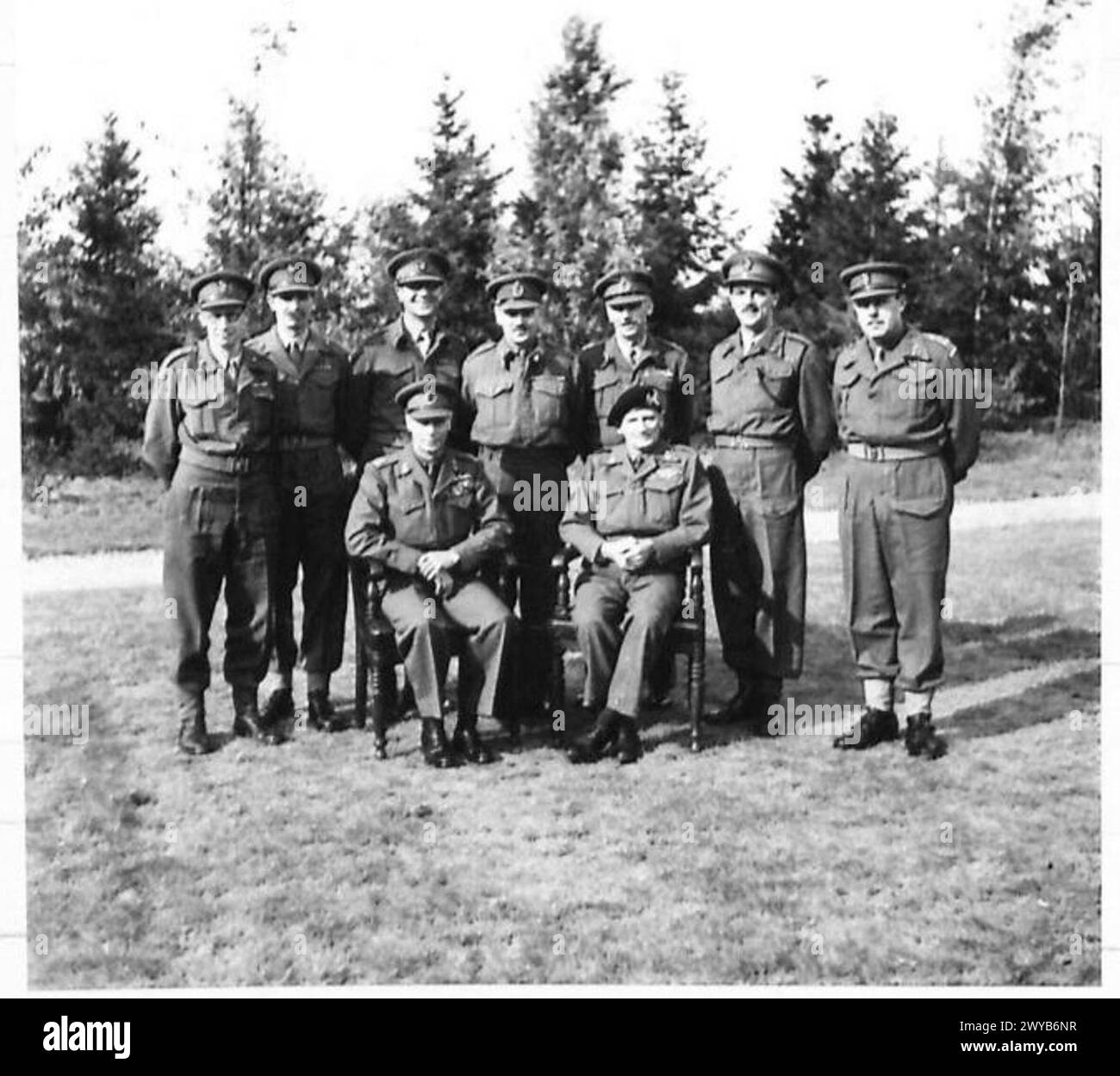 Sir bernard montgomery Cut Out Stock Images & Pictures - Alamy