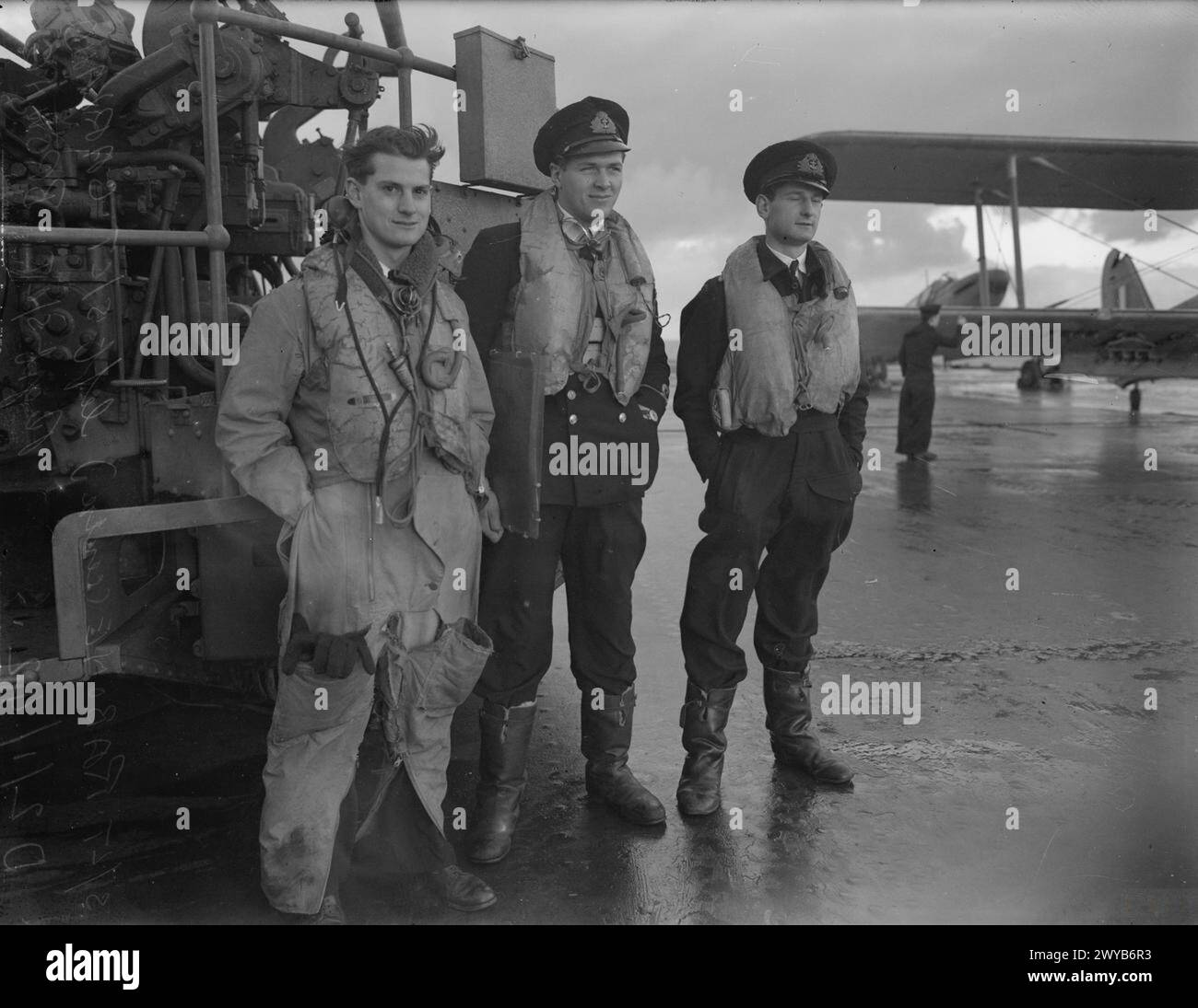 FLEET AIR ARM PILOTS AND OBSERVERS. 2 JANUARY 1941, ON BOARD HMS ...