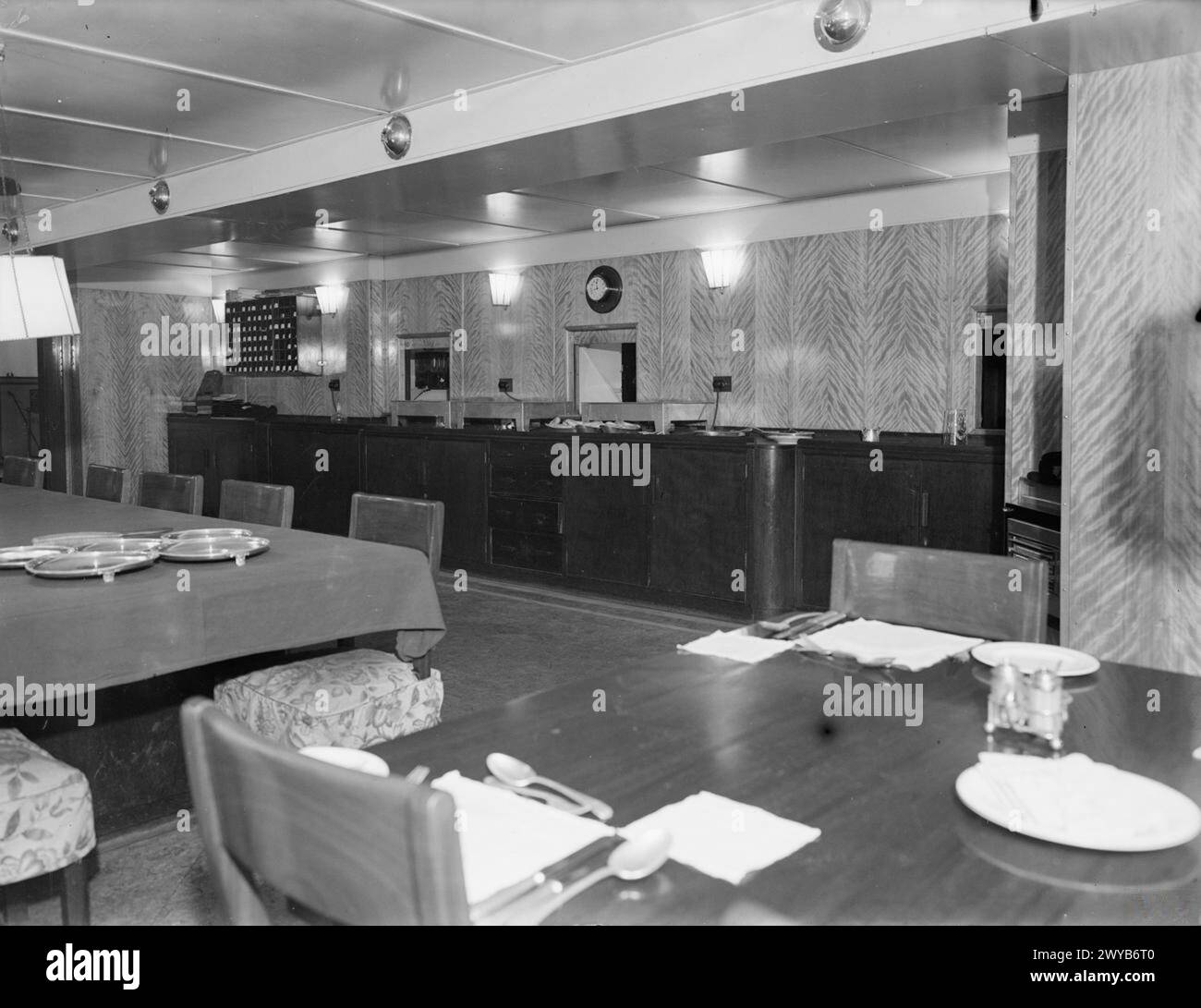 ON BOARD A DEPOT SHIP OF THE ROYAL NAVY. 16 AND 17 AUGUST 1943, IN HMS ...