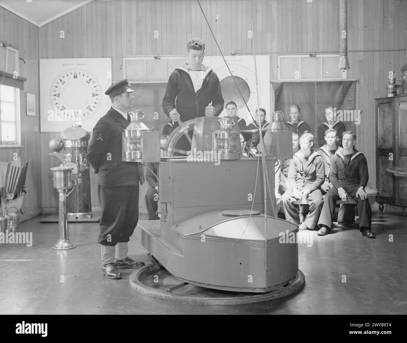 In May 1942, RNVR ordinary seamen trained at the Royal Naval Barracks ...