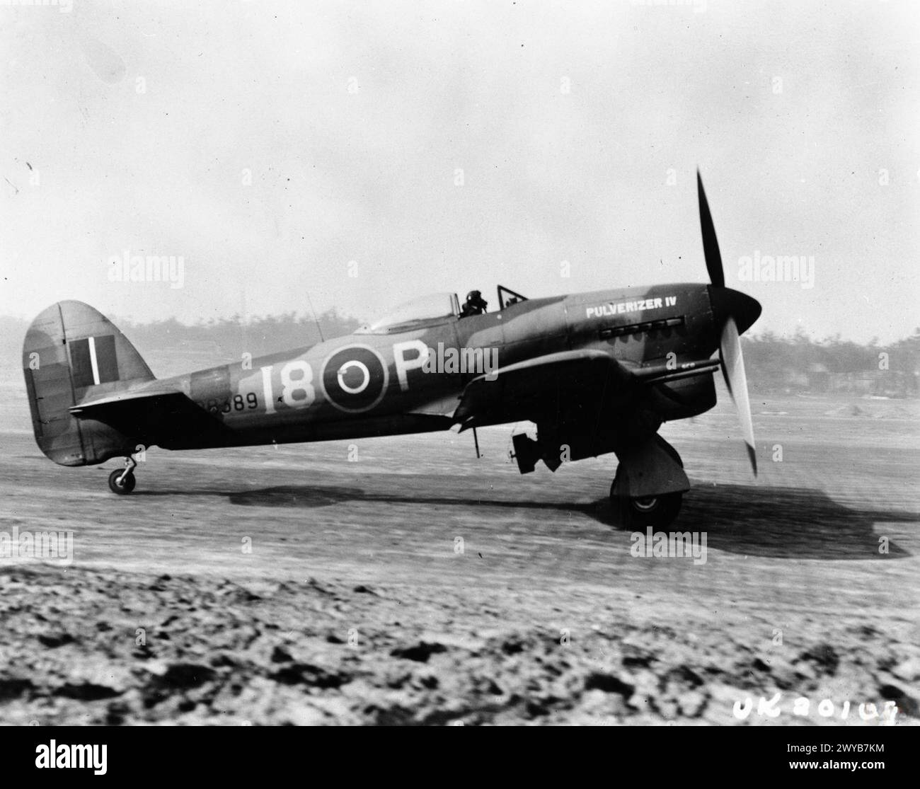 ROYAL AIR FORCE: 2ND TACTICAL AIR FORCE, 1943-1945. - Hawker Typhoon Mk ...