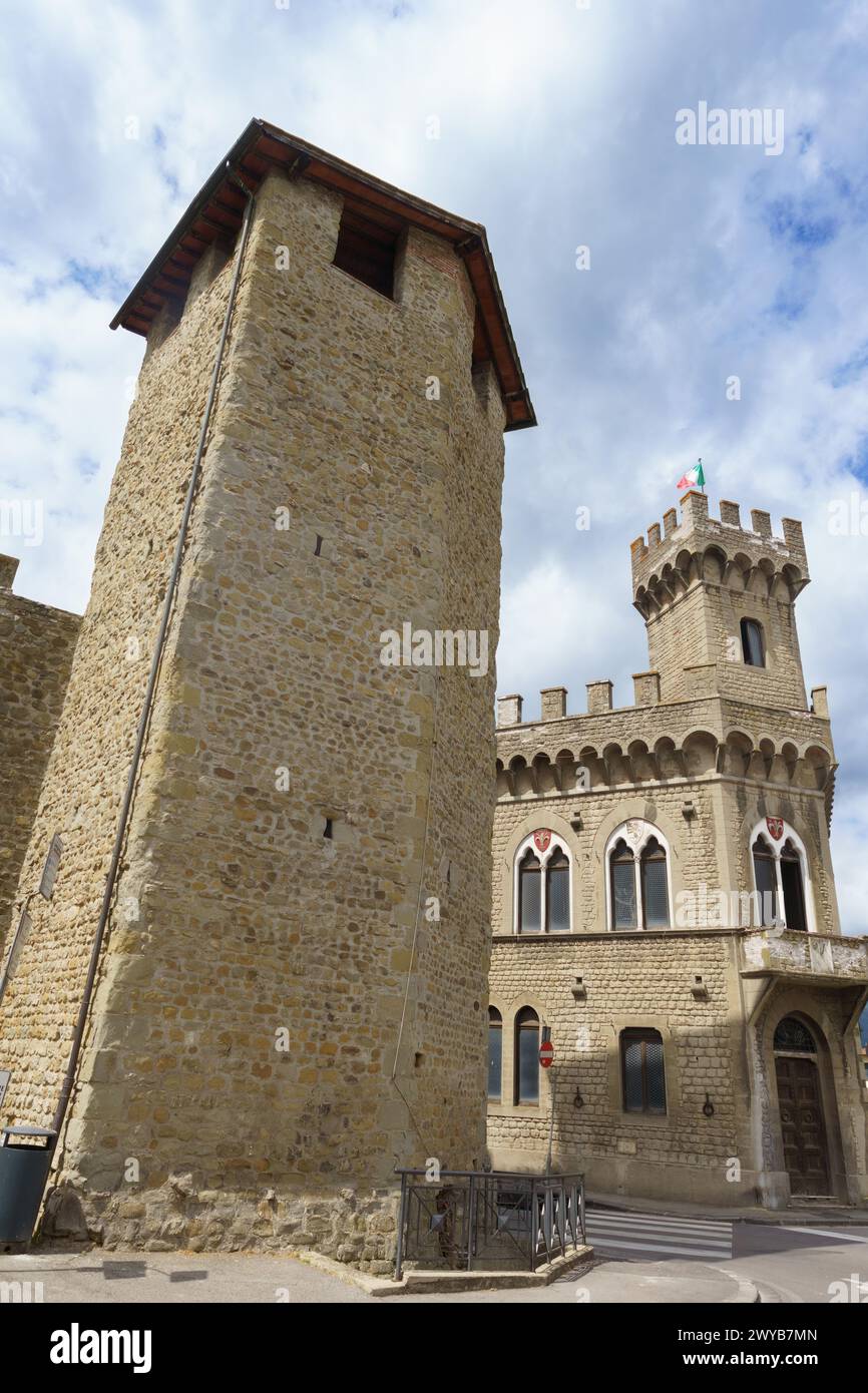 Historic buildings of Figline Valdarno, Firenze province, Tuscany ...