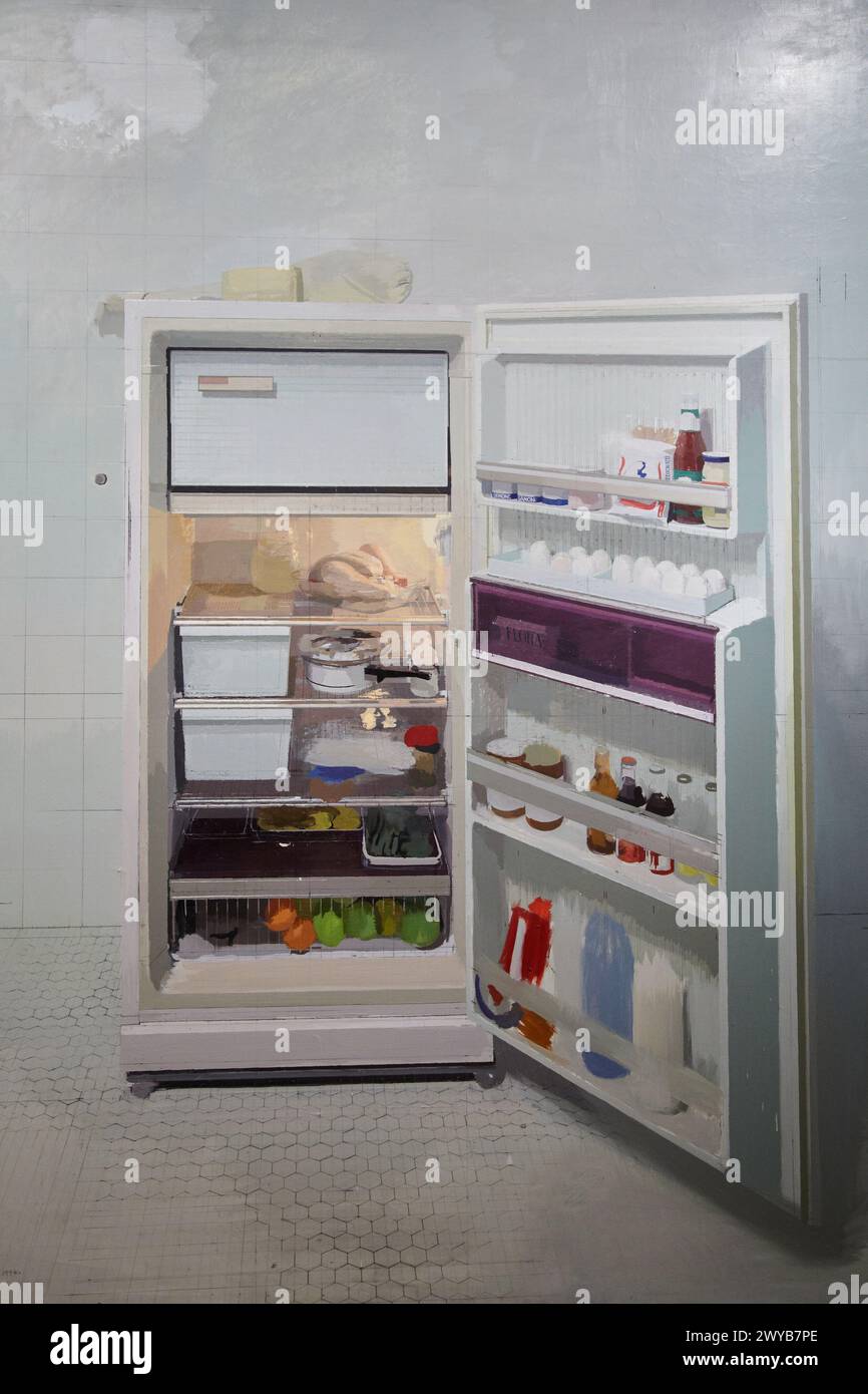 "New refrigerator", 1991, Antonio Lopez, Retrospective Exhibition of ...