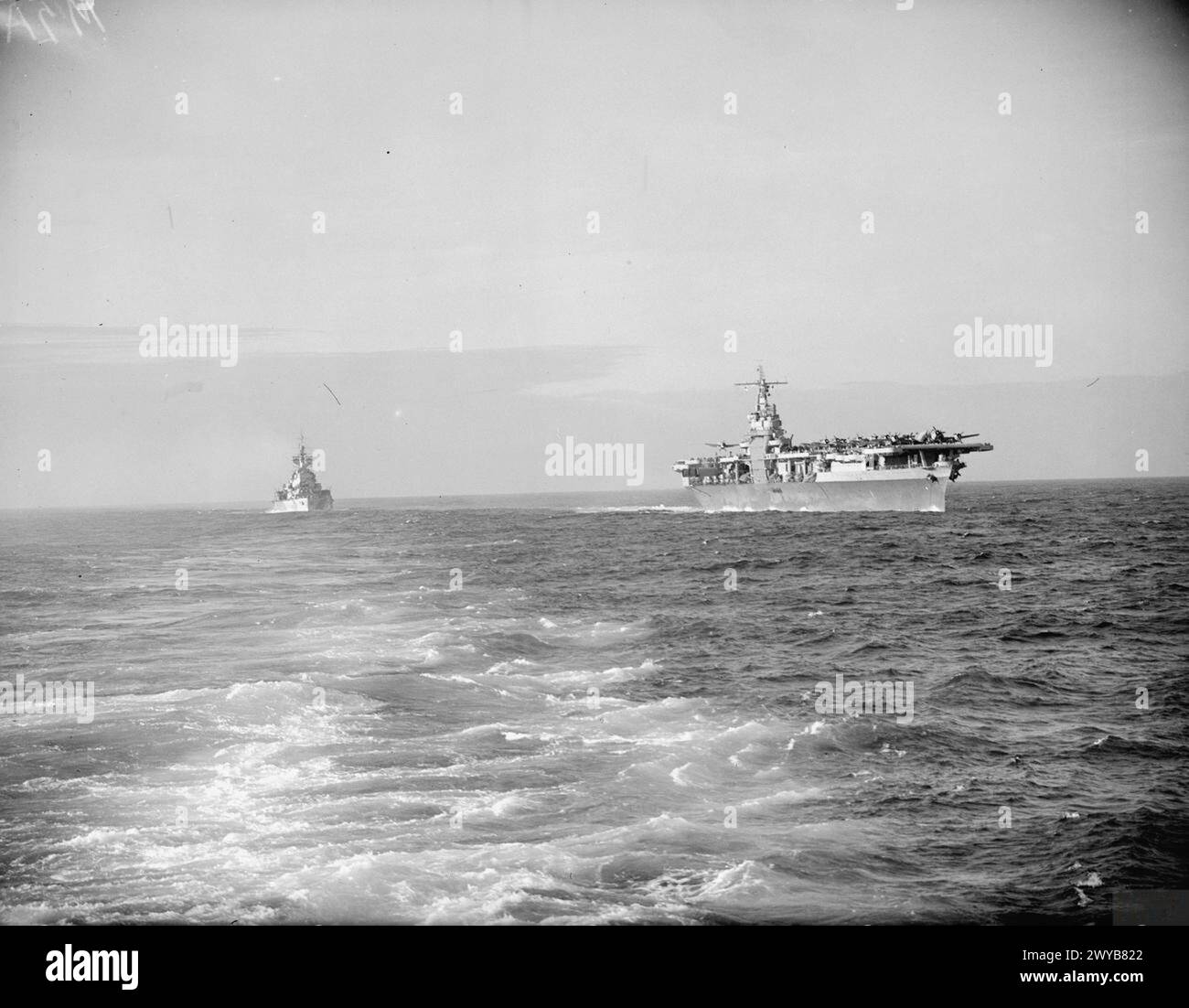 UNITED STATES SHIPS WITH THE HOME FLEET. SEPTEMBER 1943. - HMS ANSON ...