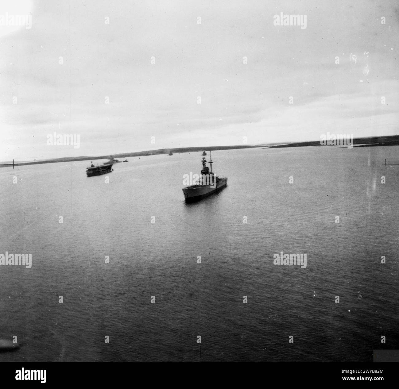 In July 1940 at Scapa Flow, decoy fleet tenders and merchant ships ...