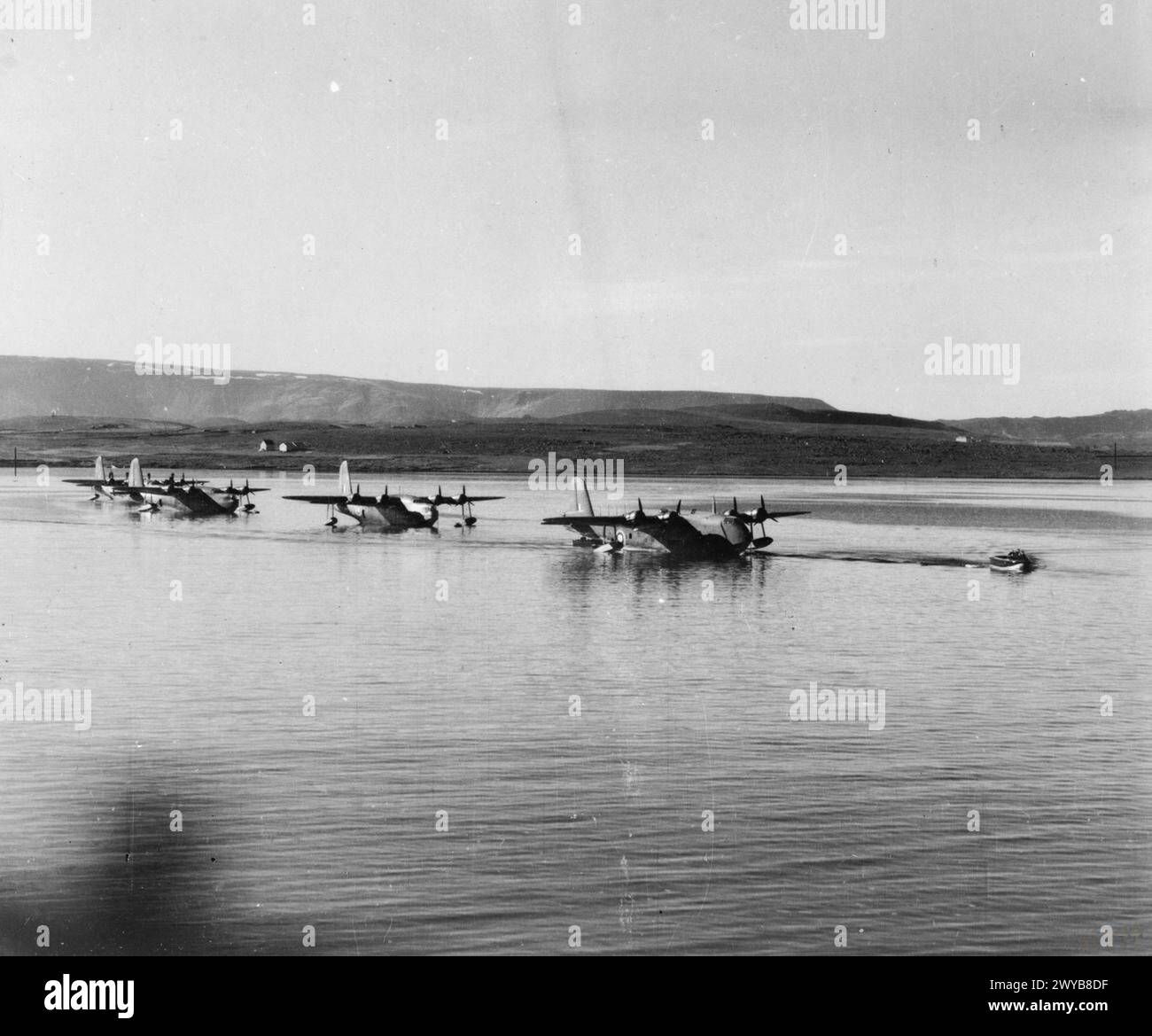 Raf coastal command sunderland boat hi-res stock photography and images ...