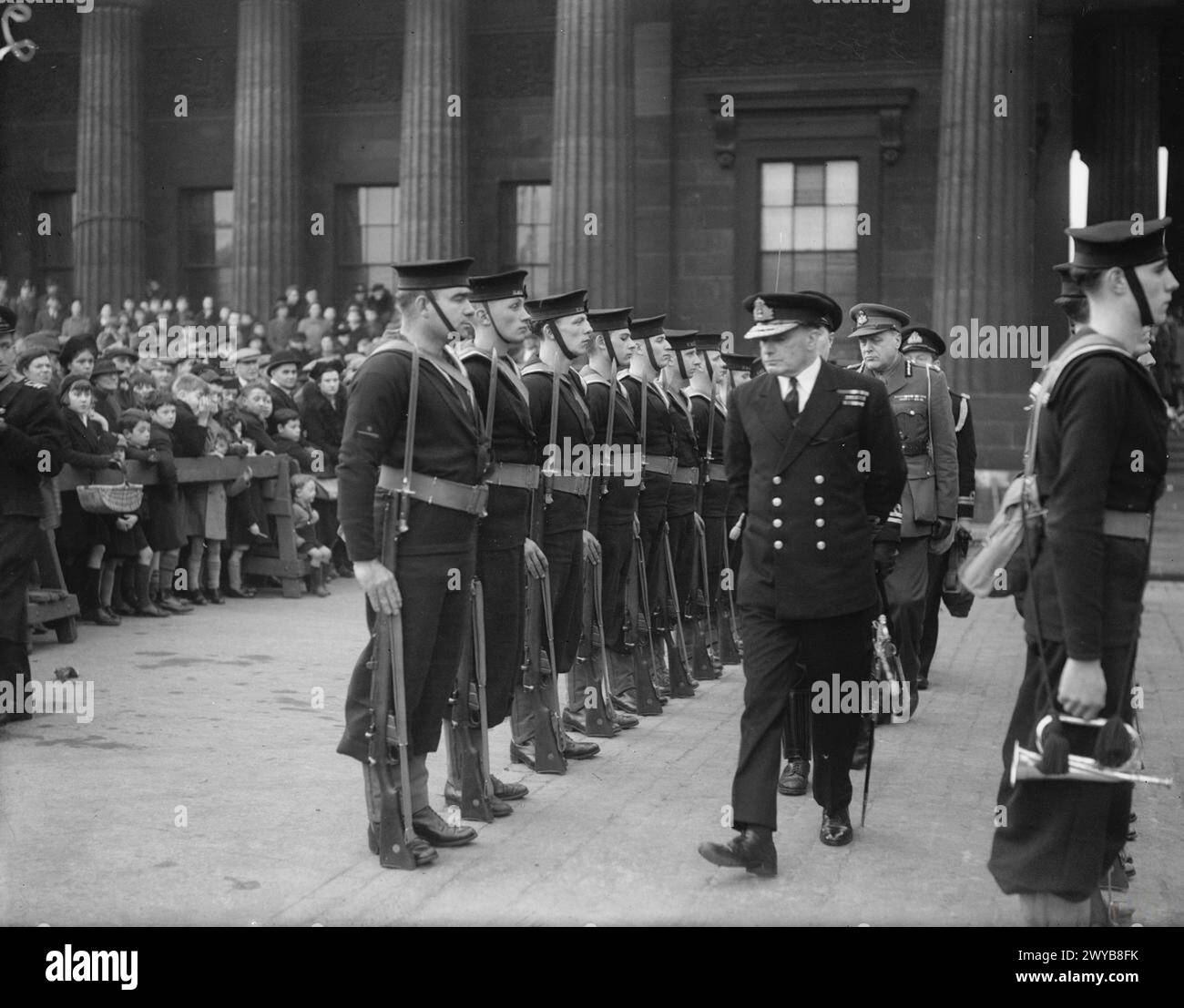 WARSHIP WEEK AT EDINBURGH. 10 DECEMBER 1941. - Vice Admiral Sir Charles ...