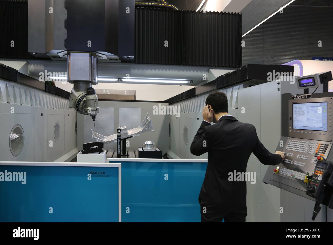 CNC Milling Machine. Machining center. BIEMH. International Machine ...