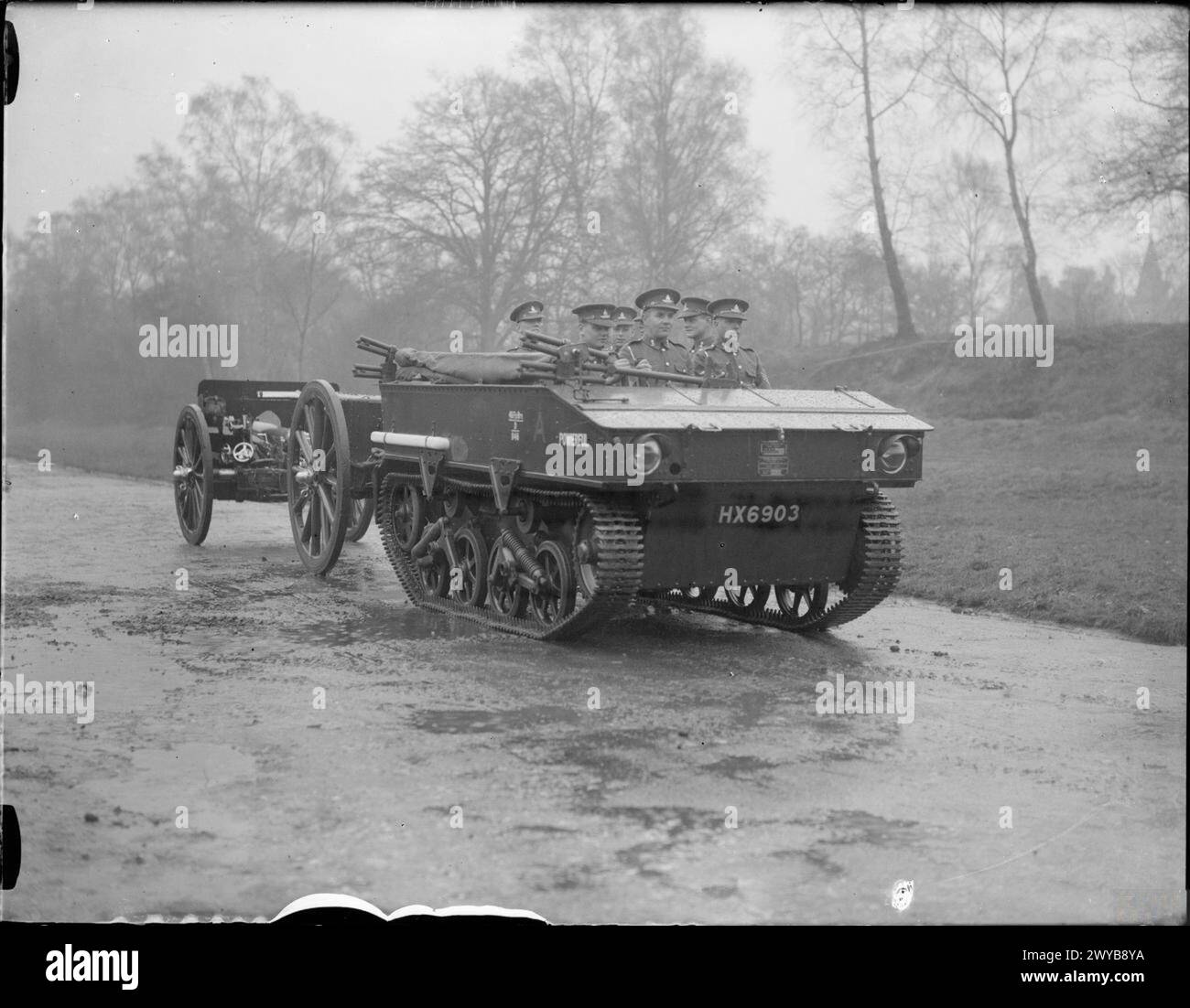 THE BRITISH ARMY IN THE UNITED KINGDOM 1939-45 - Dragon artillery ...