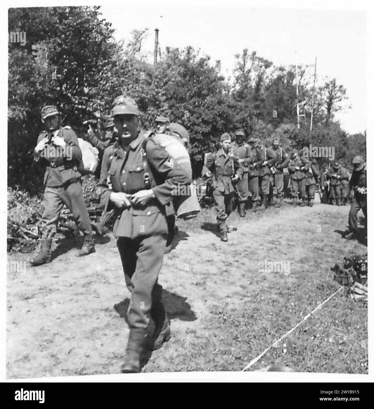 DISARMING THE GERMAN SOLDIERS CROSSING THE DANISH FRONTIER - Original ...