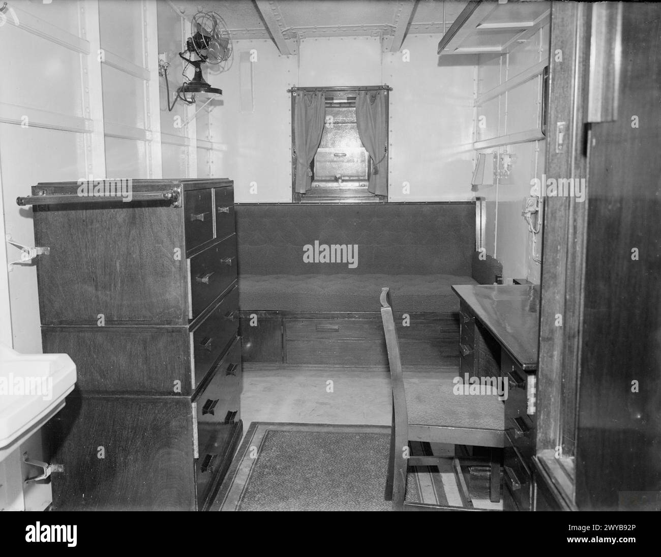ON BOARD A DEPOT SHIP OF THE ROYAL NAVY. 16 AND 17 AUGUST 1943, IN HMS ...