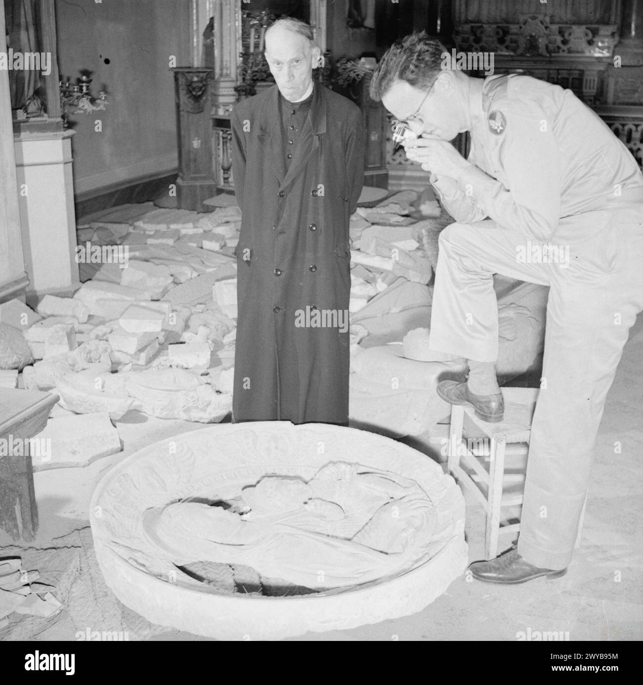 ALLIED COMMISSION HELPING TO PRESERVE ITALY'S ART TREASURES - Sub ...